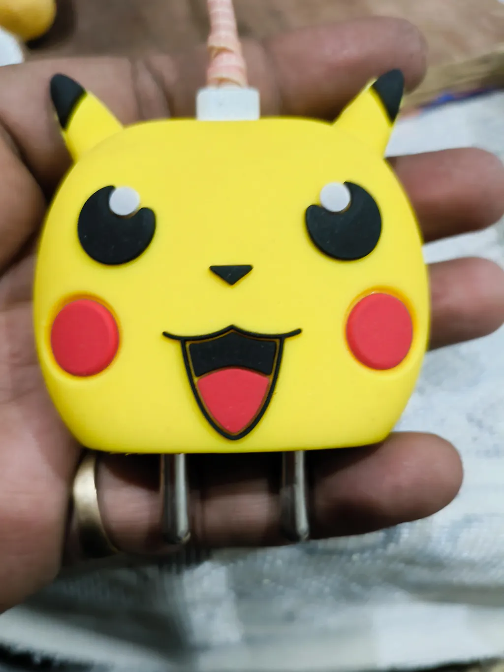 Buy Cartoon Character Charger Case Cover | Silicon Case