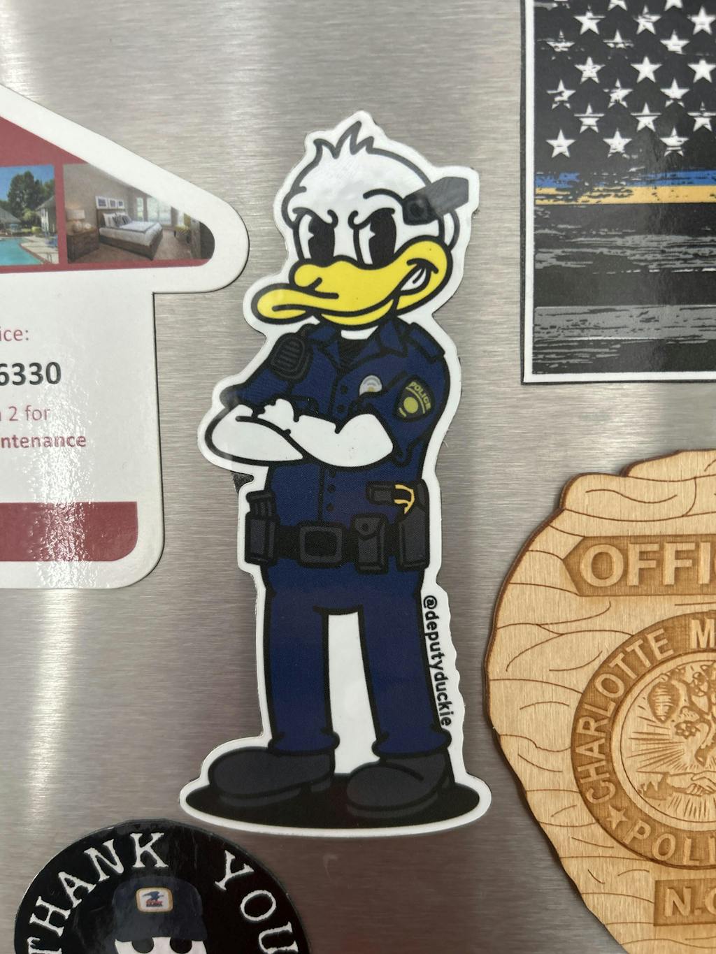 Deputy Duckie - Officer Duckie Sticker