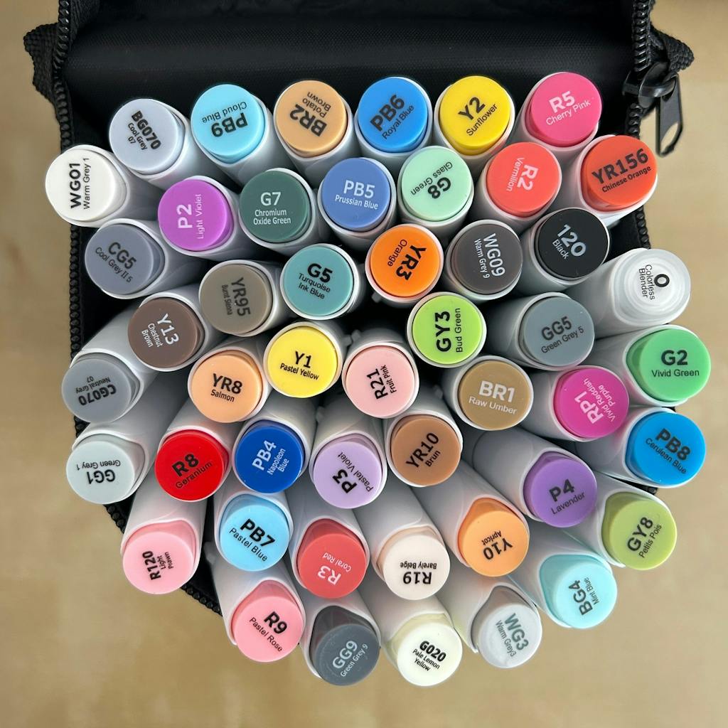 Ensemble marqueurs double pointe - 48 pièces &VerticalLine; DeSerres