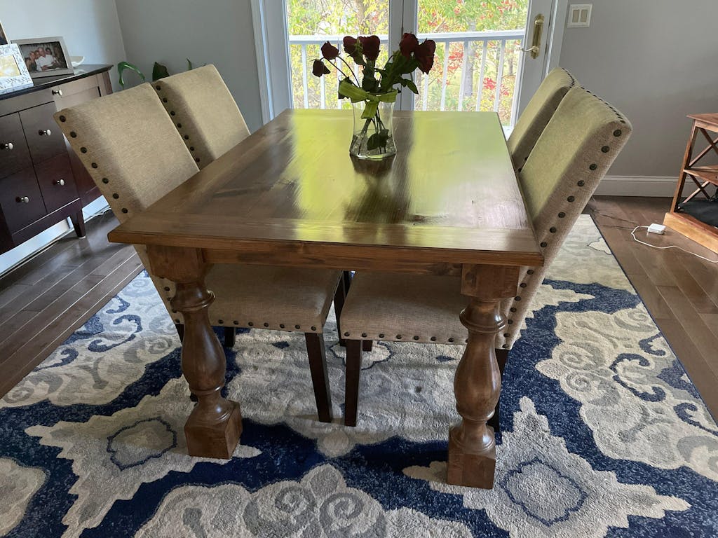 29 Inch Table Legs- Monastery- Unfinished Furniture (F4) – Design59