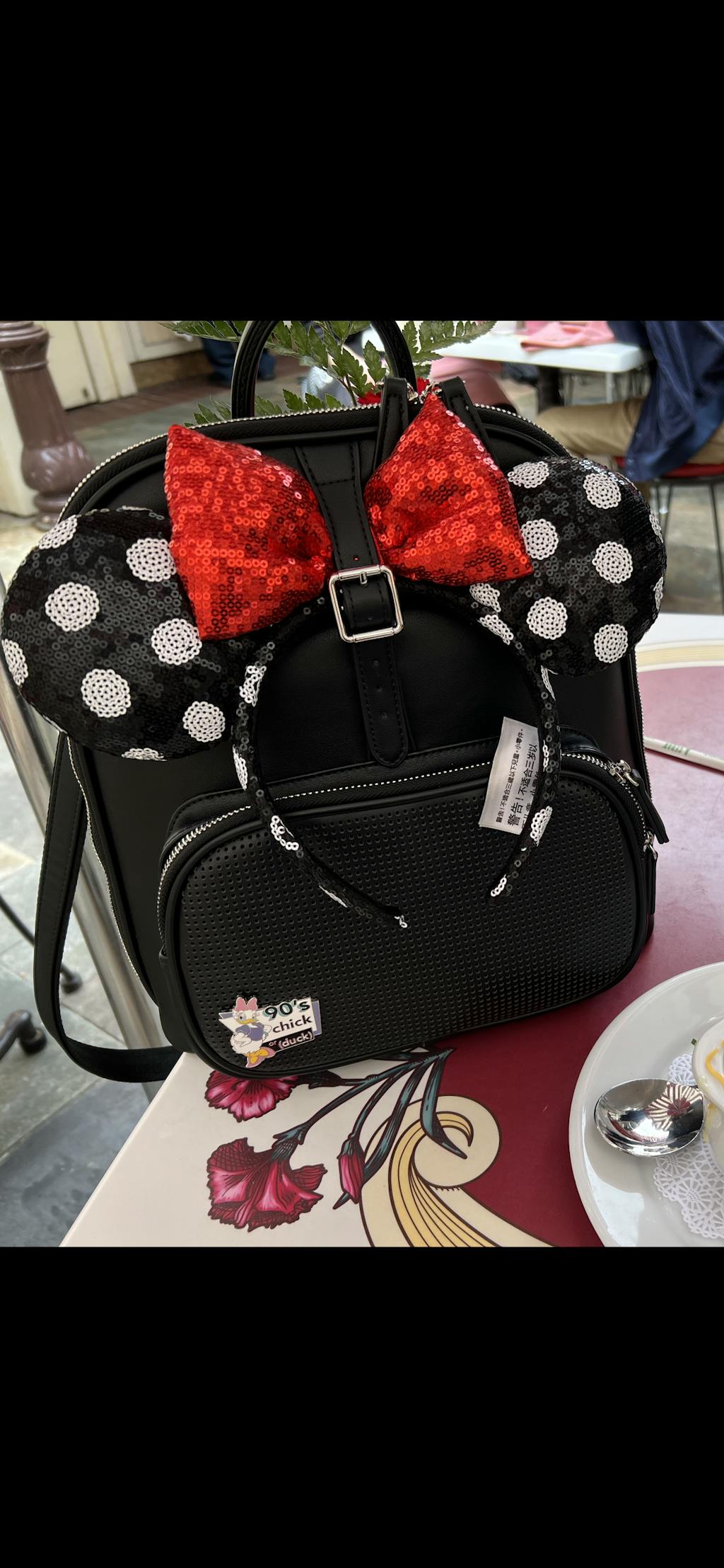 The Park View Crossbody Backpack - Pitch Black – Designer Park Company