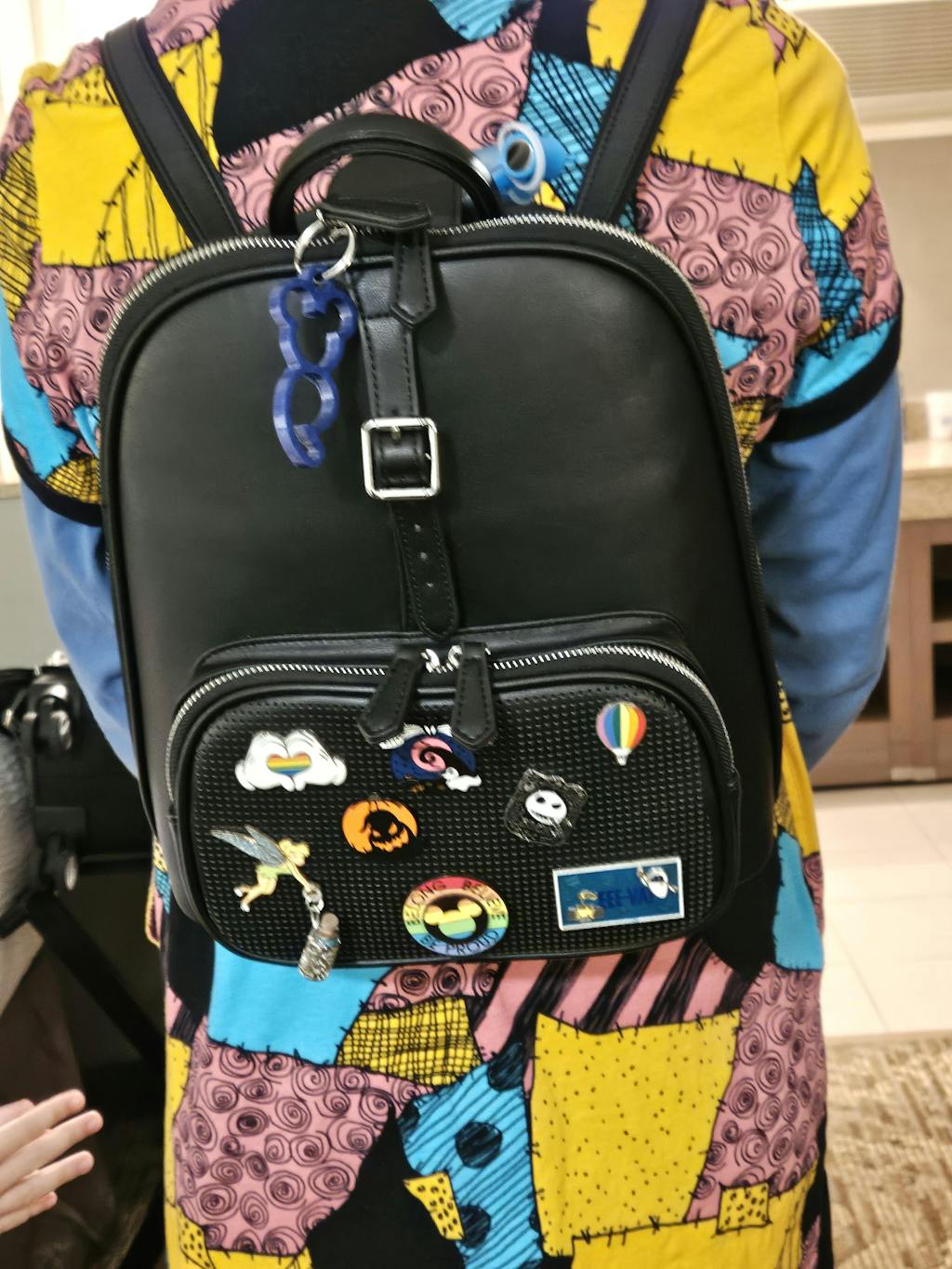 The Park View Crossbody Backpack - Pitch Black – Designer Park Company