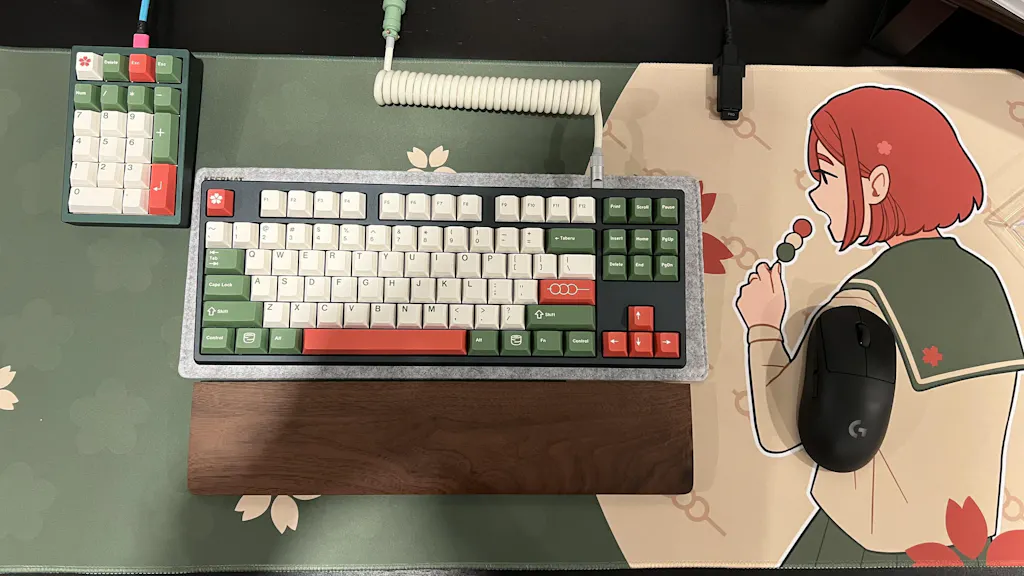 GMK CYL Hanami Dango Keycaps