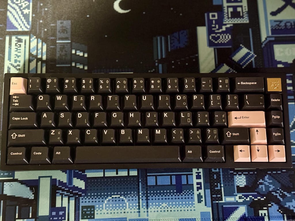 Fuji 65v2 Swirl Keyboard - Bento Box