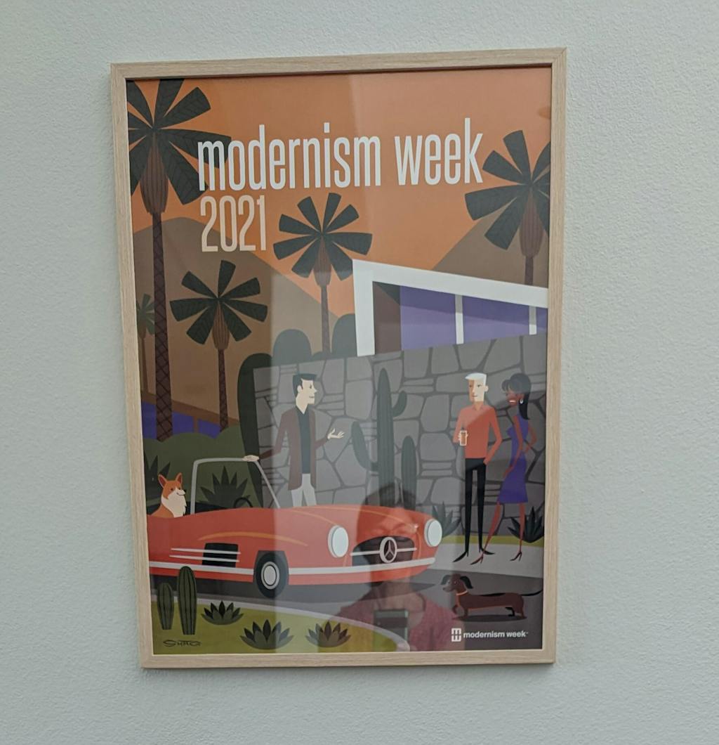 2021 Modernism Week Palm Springs Poster: Exclusive Art by Shag ...