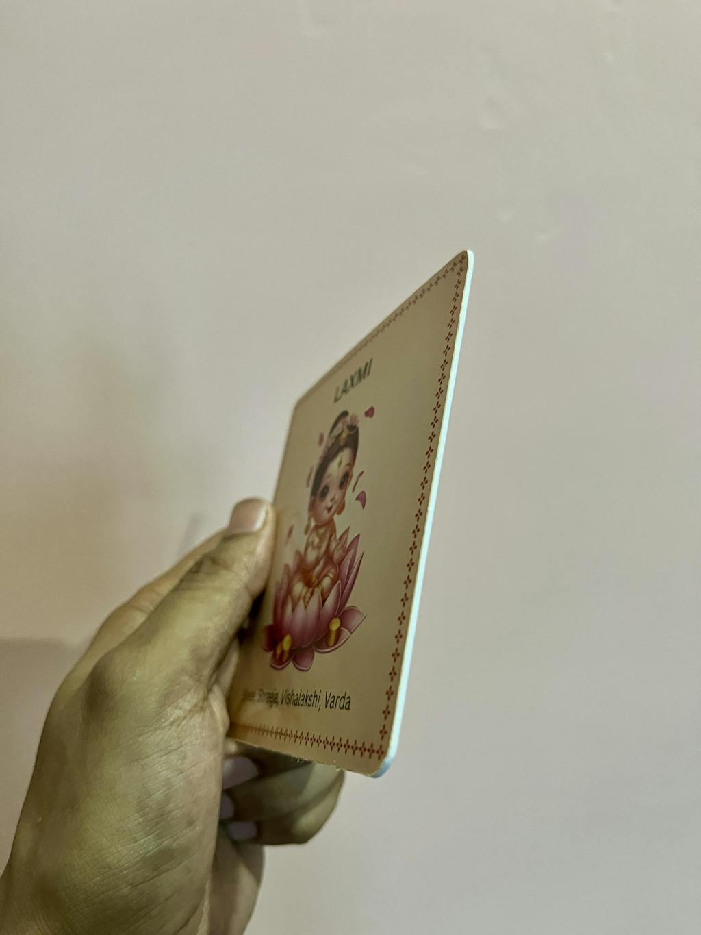 God and Goddess Cards with Mantra, Non Tearable , High Quality, Kids M ...