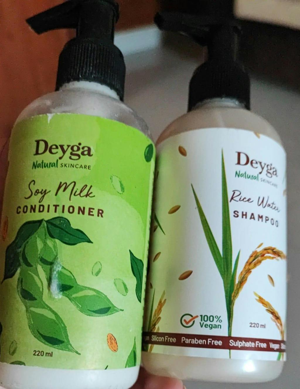Rice Water Shampoo 220ml – Deyga