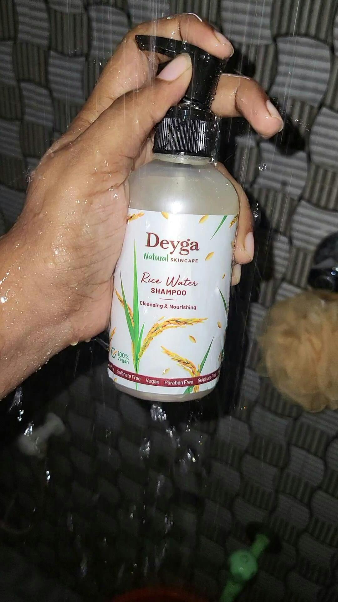 Rice Water Shampoo 220ml – Deyga
