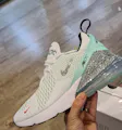 Custom Designed Crystal Encrusted Genuine Sneakers