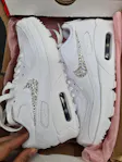 Custom Designed Crystal Encrusted Genuine Sneakers