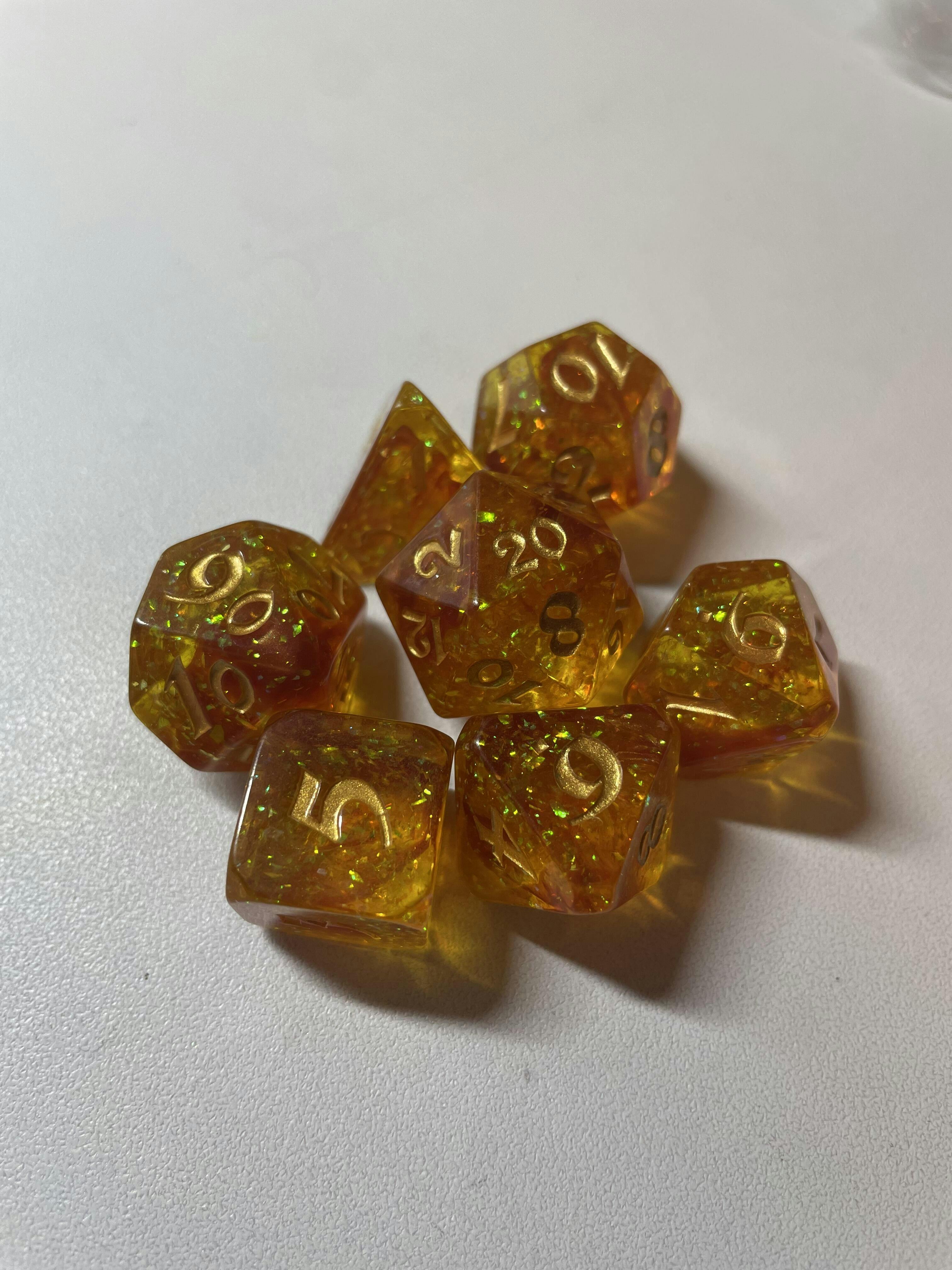 7pc RPG Set - Autumn Court – Die Hard Dice
