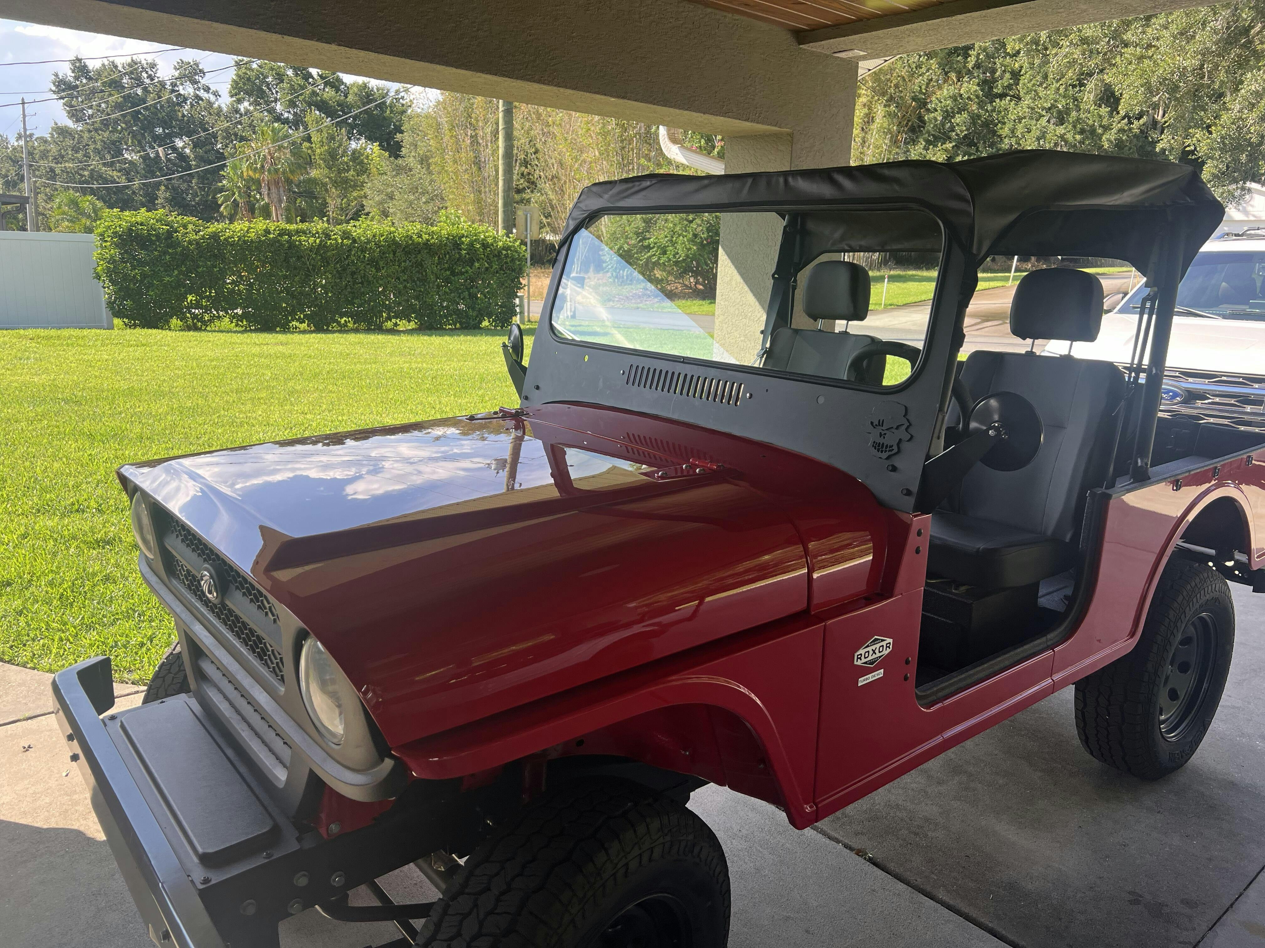 Roxor "Vented" Windshield Frame with CJ Glass - Diesel Freak - Diesel Freak