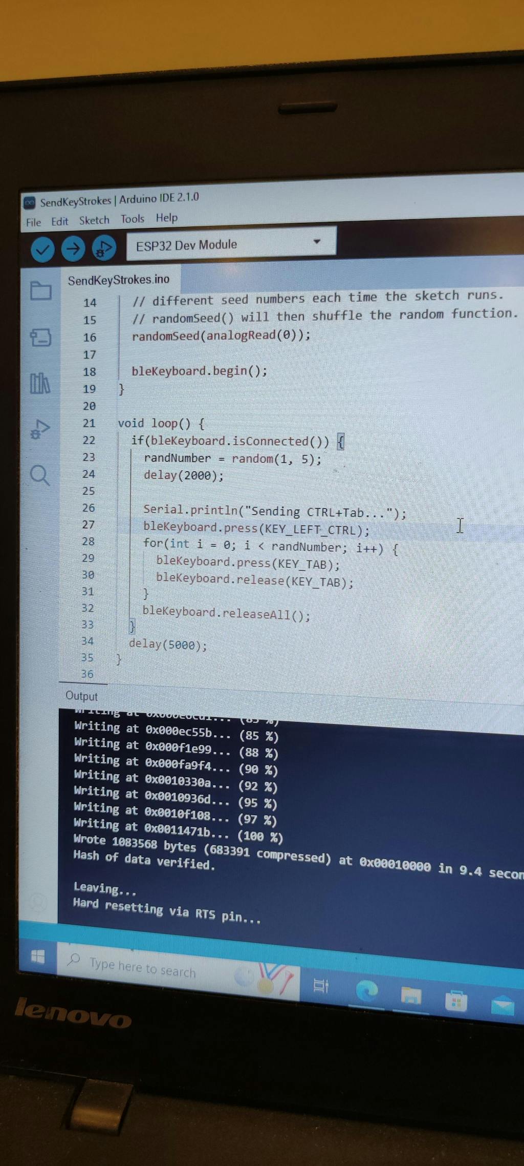 Espressif ESP32 WROOM 32D Development Board - Digilog.pk