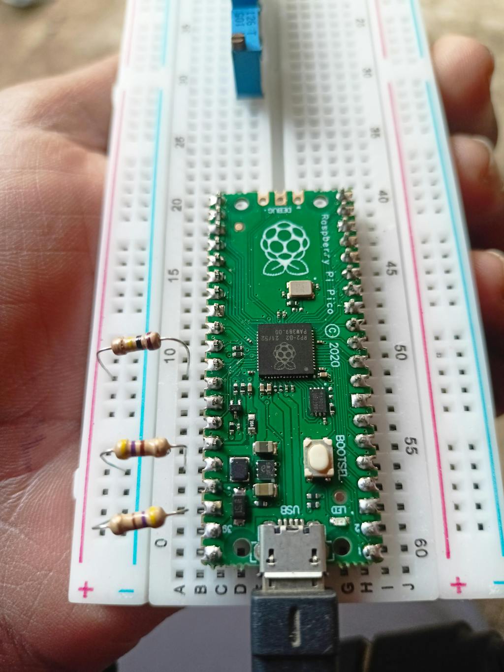 Raspberry Pi Pico RP2040 Microcontroller In Pakistan