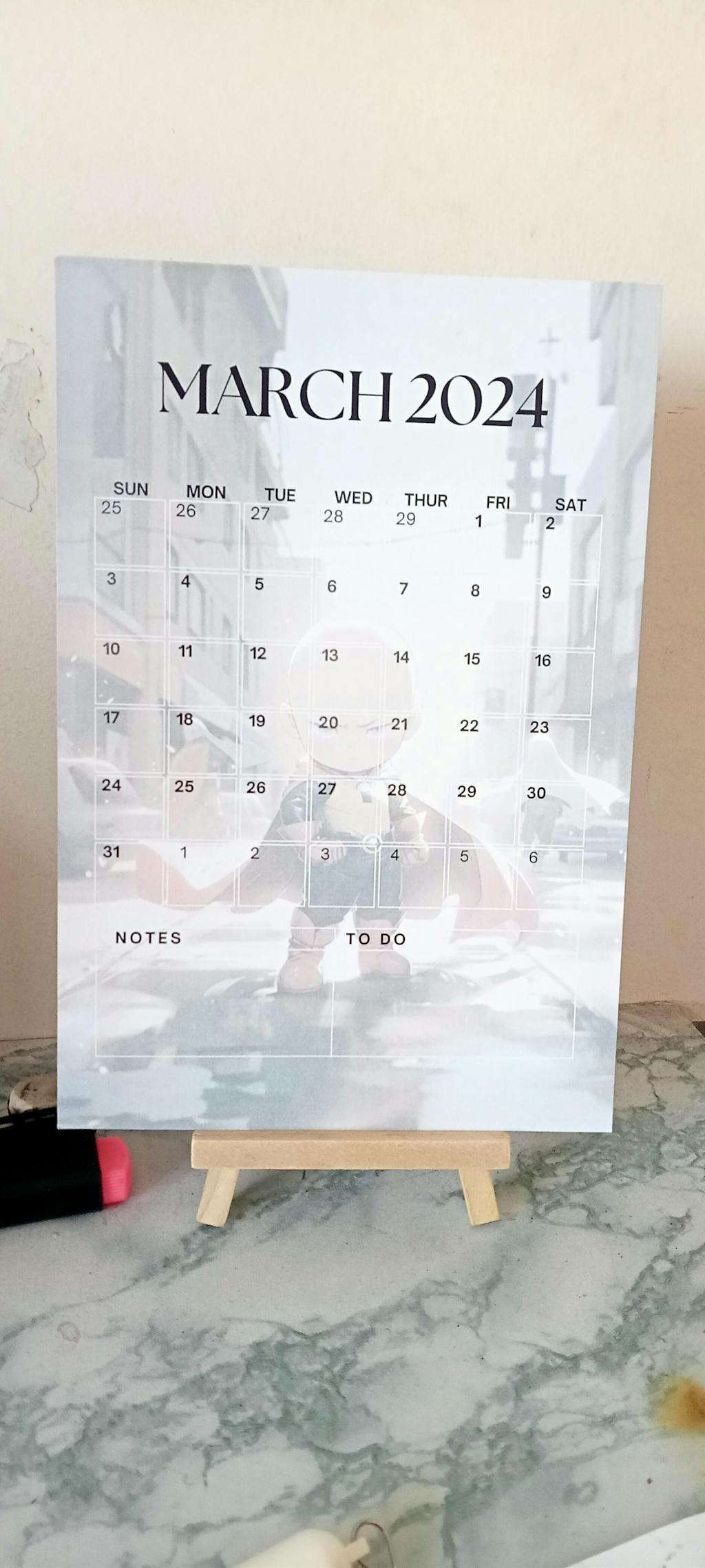 Cutest Heroes - Anime Calendar 2025-2026 – Dipped in Doodles