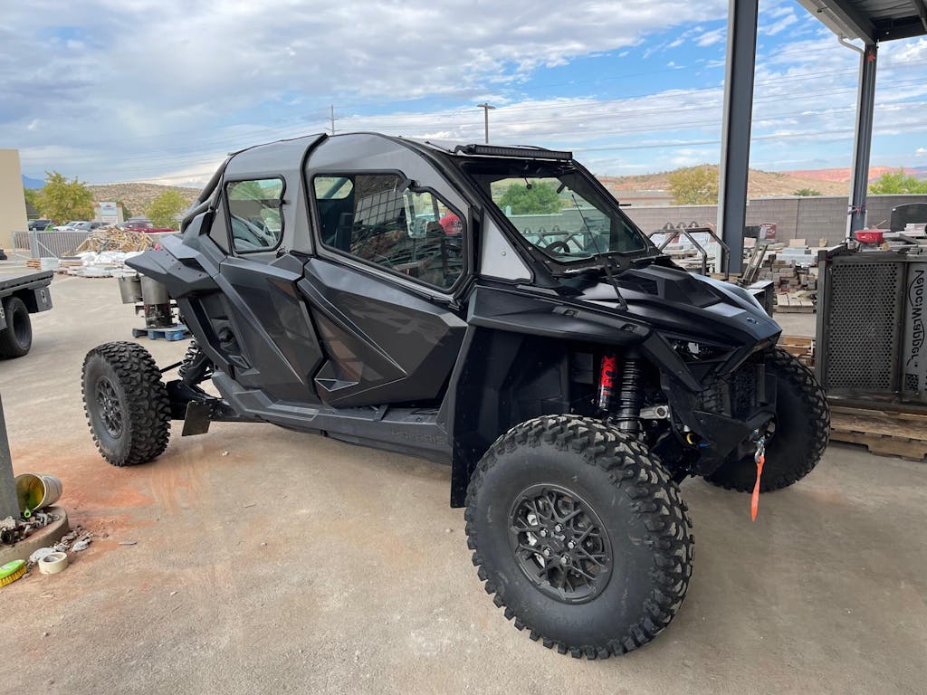 POLARIS RZR PRO R 4-SEAT 2022-24 Cab Enclosure "THE VAULT" Upper Side | Dirt Warrior Accessories