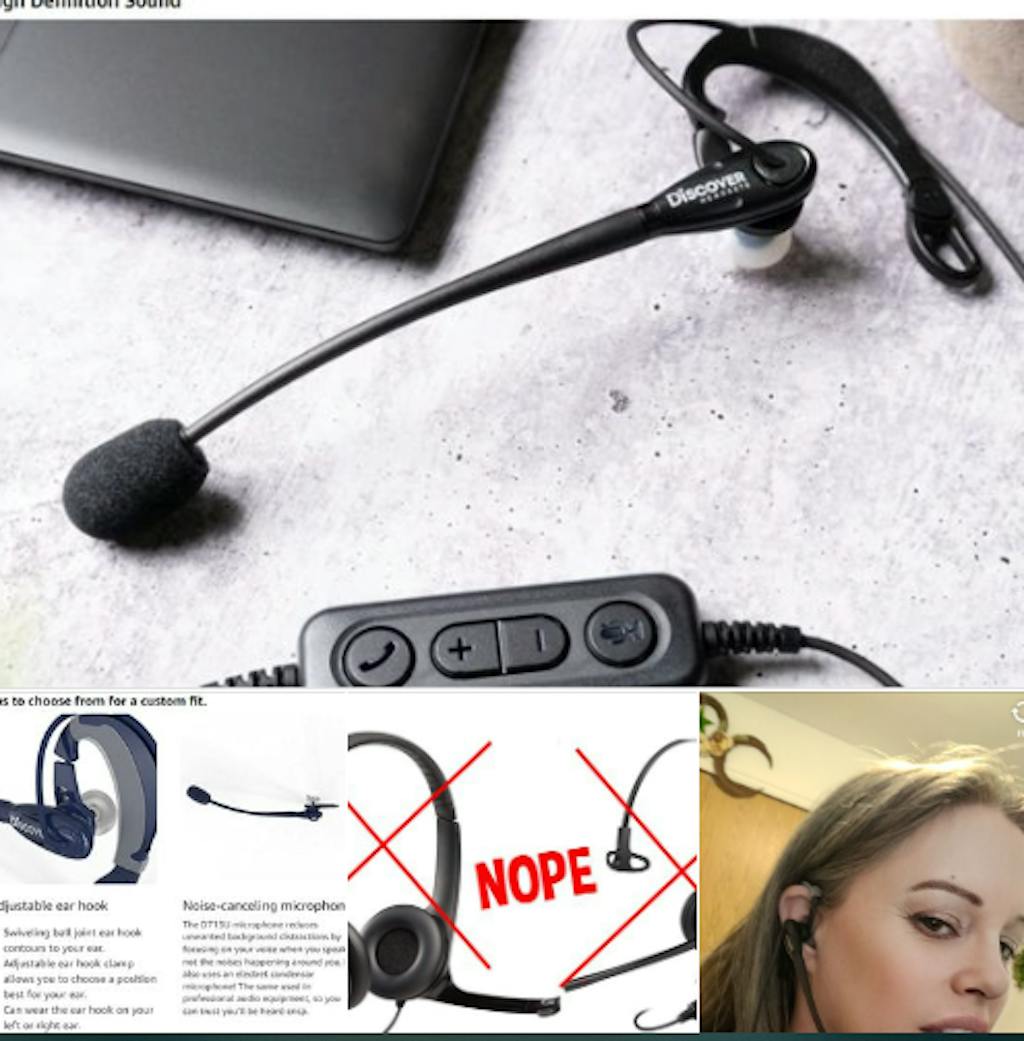 🎧Discover D713U USB Earpiece Headset – Discover Headsets