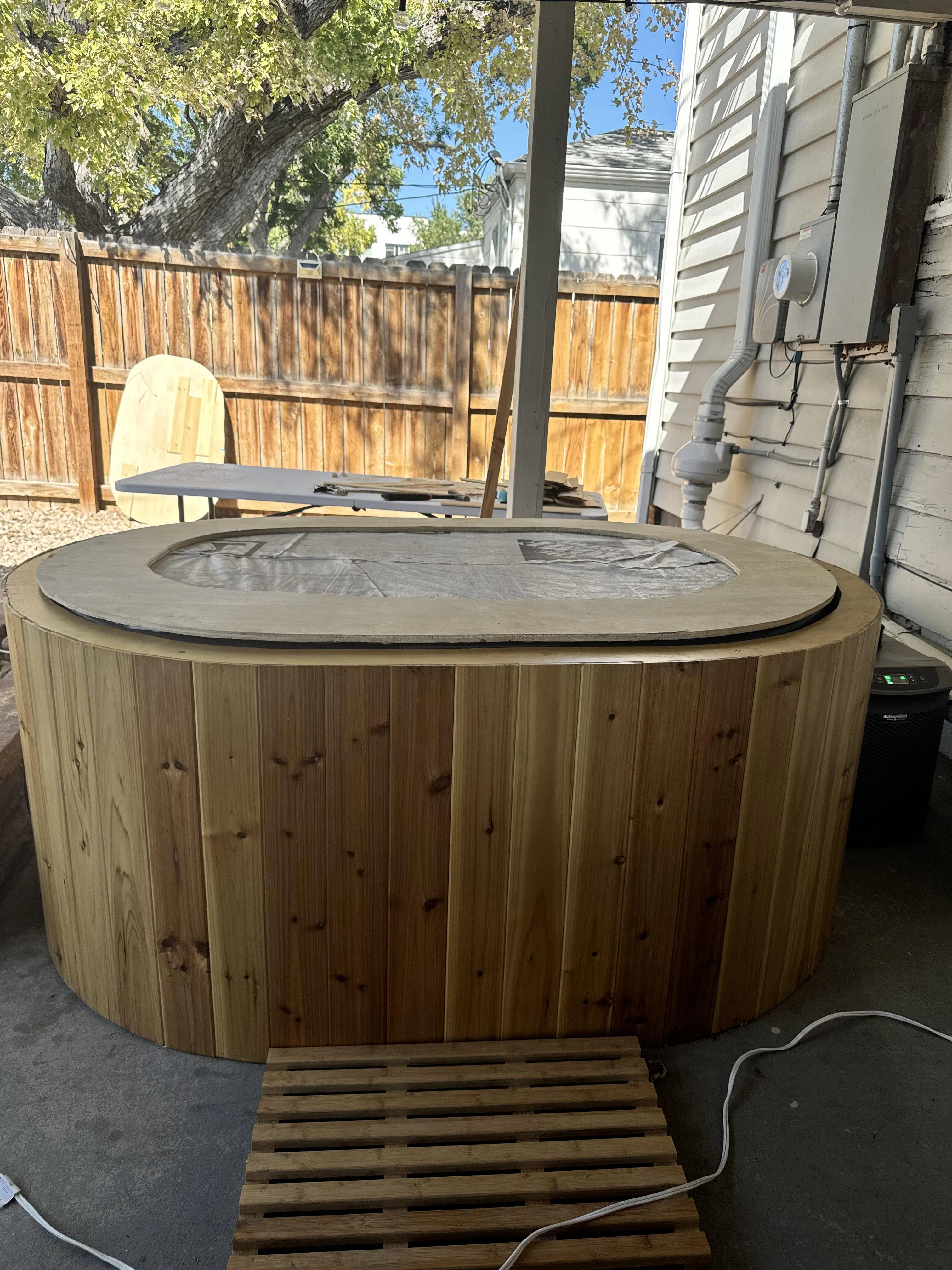 DIY Cold Plunge Spotlight: Evan's Stock Tank Cold Plunge