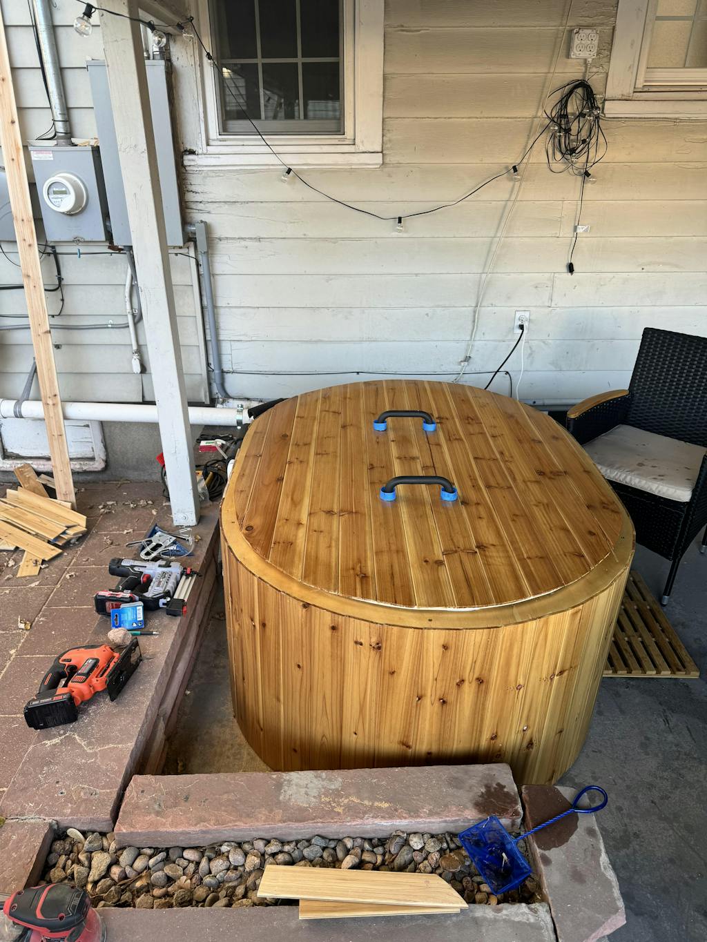 DIY Cold Plunge Spotlight: Evan's Stock Tank Cold Plunge