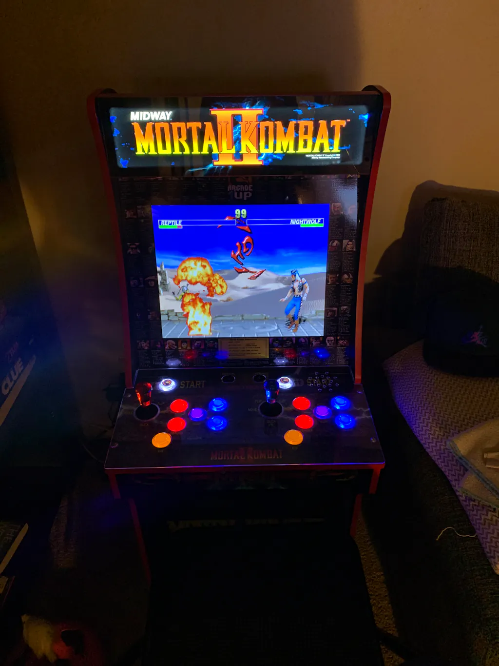 Mortal Kombat II LED Marquee Plug and Play Kit for Arcade1Up | DIY ...