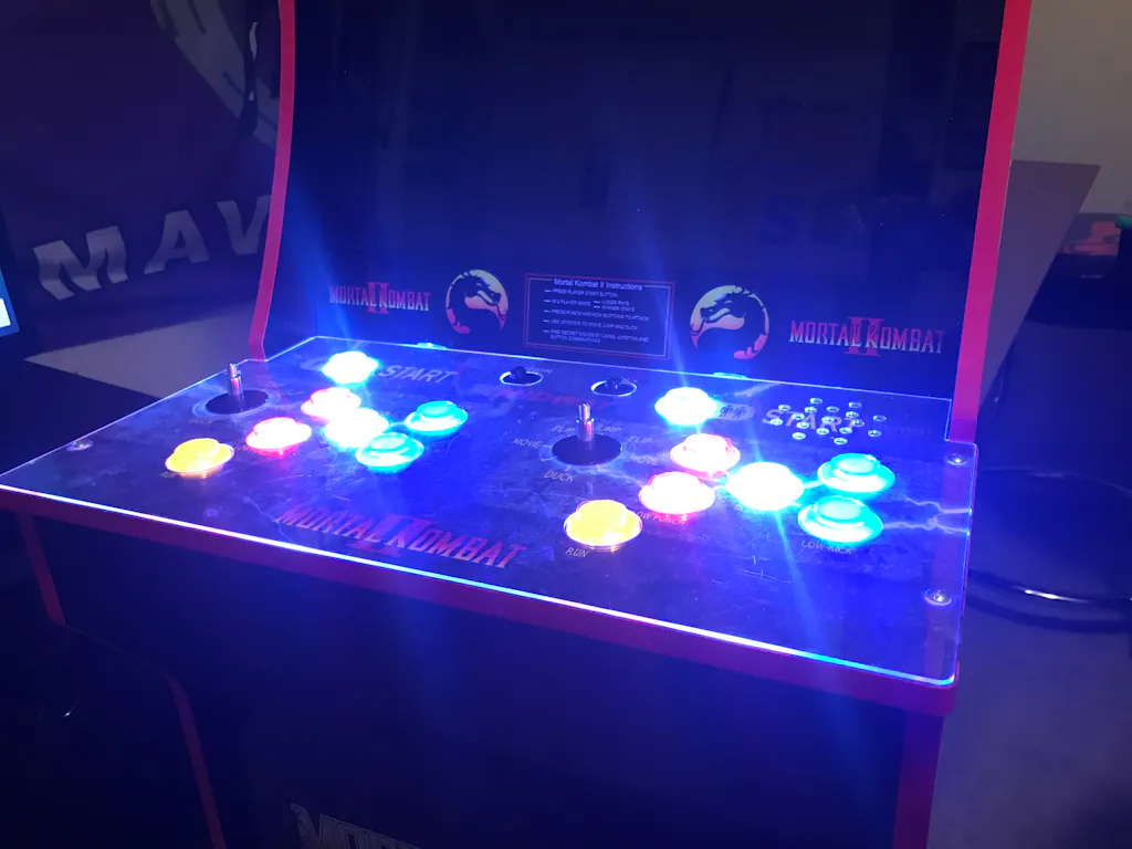 Mortal Kombat II LED Marquee Plug and Play Kit for Arcade1Up — DIY ...