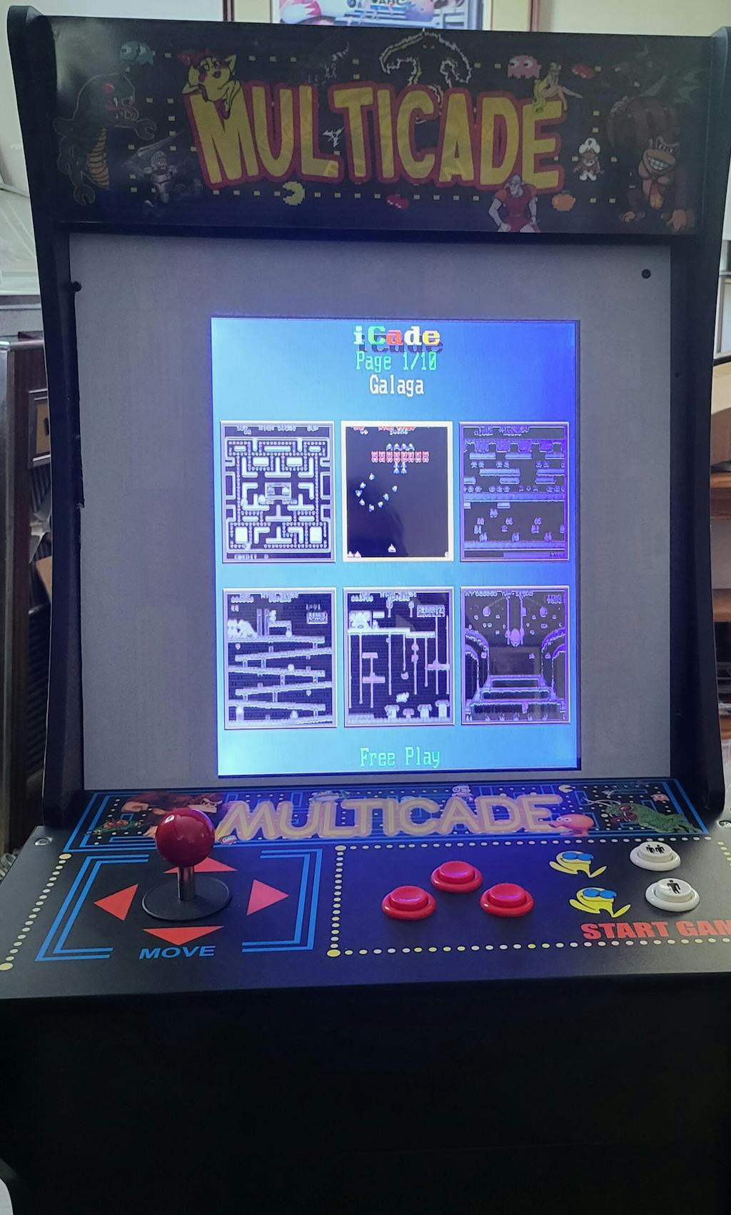60 in 1 Conversion Kit For Arcade1Up Vertical Machines — DIY Retro Arcade