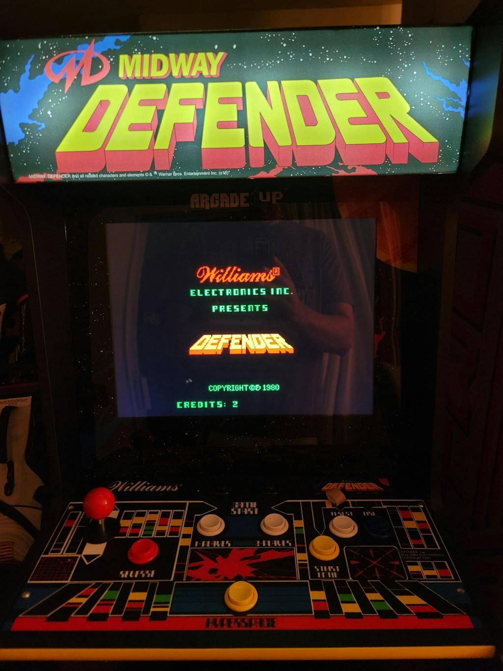 Skinned Williams Defender Conversion Replacement CPO Control Deck for ...