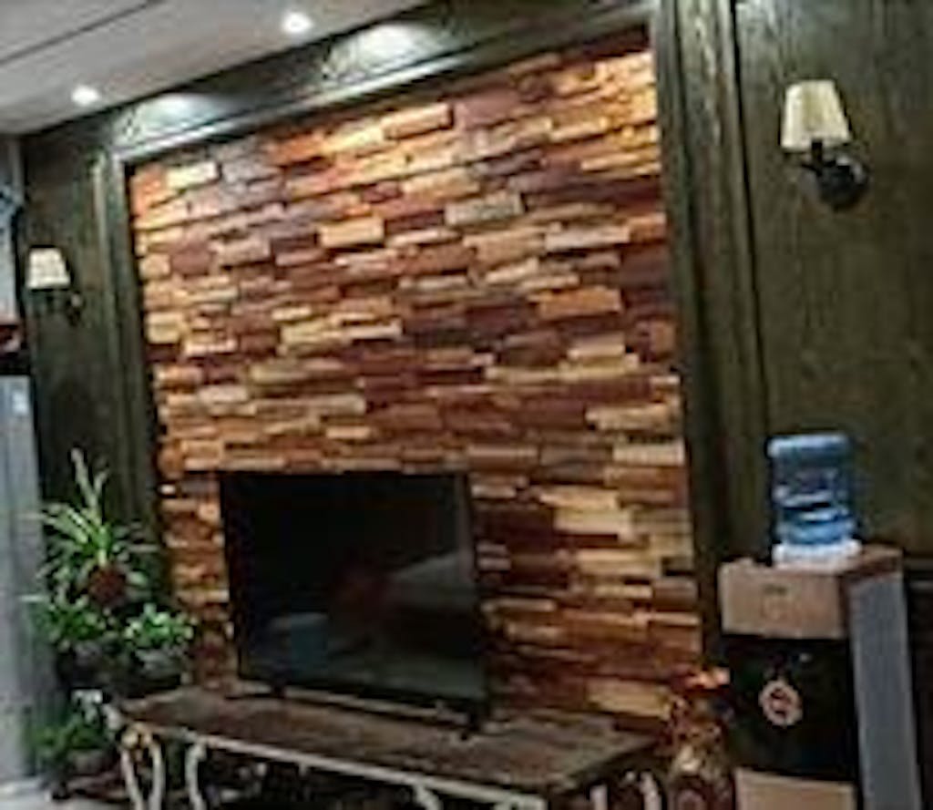 Wood Wall Pannel Mosaic Tile (Set of 6) 11.62 sqft — Diydekor