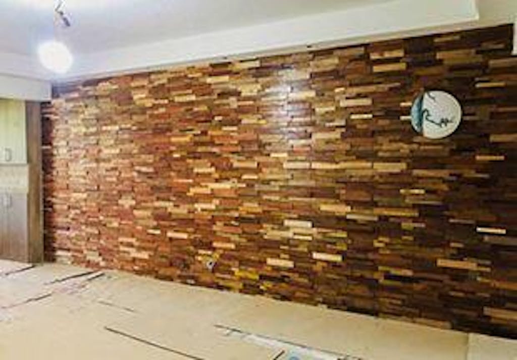 Wood Wall Pannel Mosaic Tile (Set of 6) 11.62 sqft — Diydekor