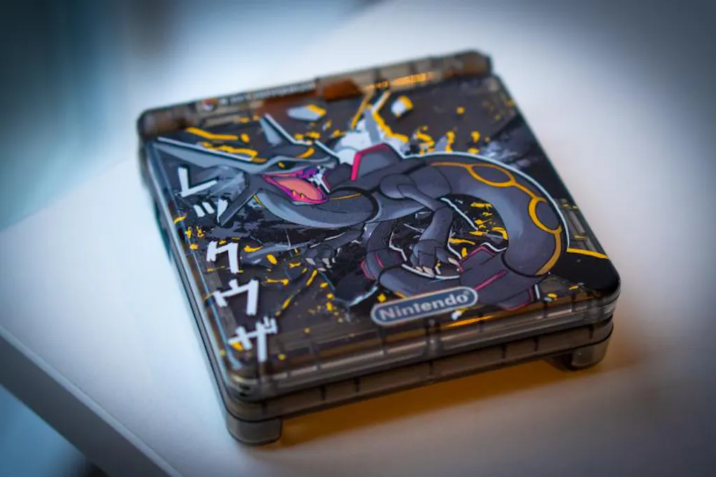 Nintendo Game Boy Advance SP - Shiny Crystal Rayquaza Edition – DK’s ...