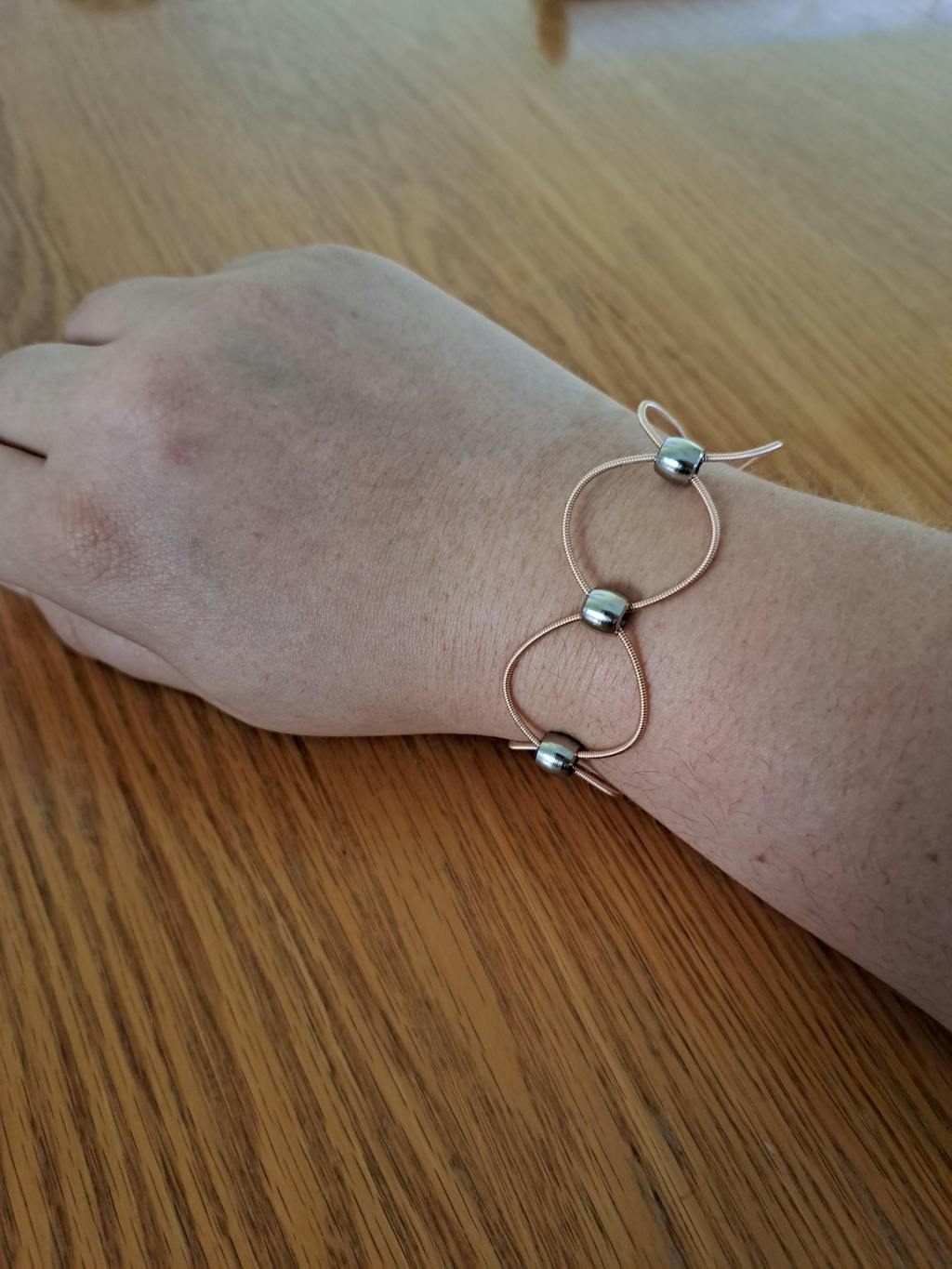 Upcycled White Piano Key Topper Bookmark