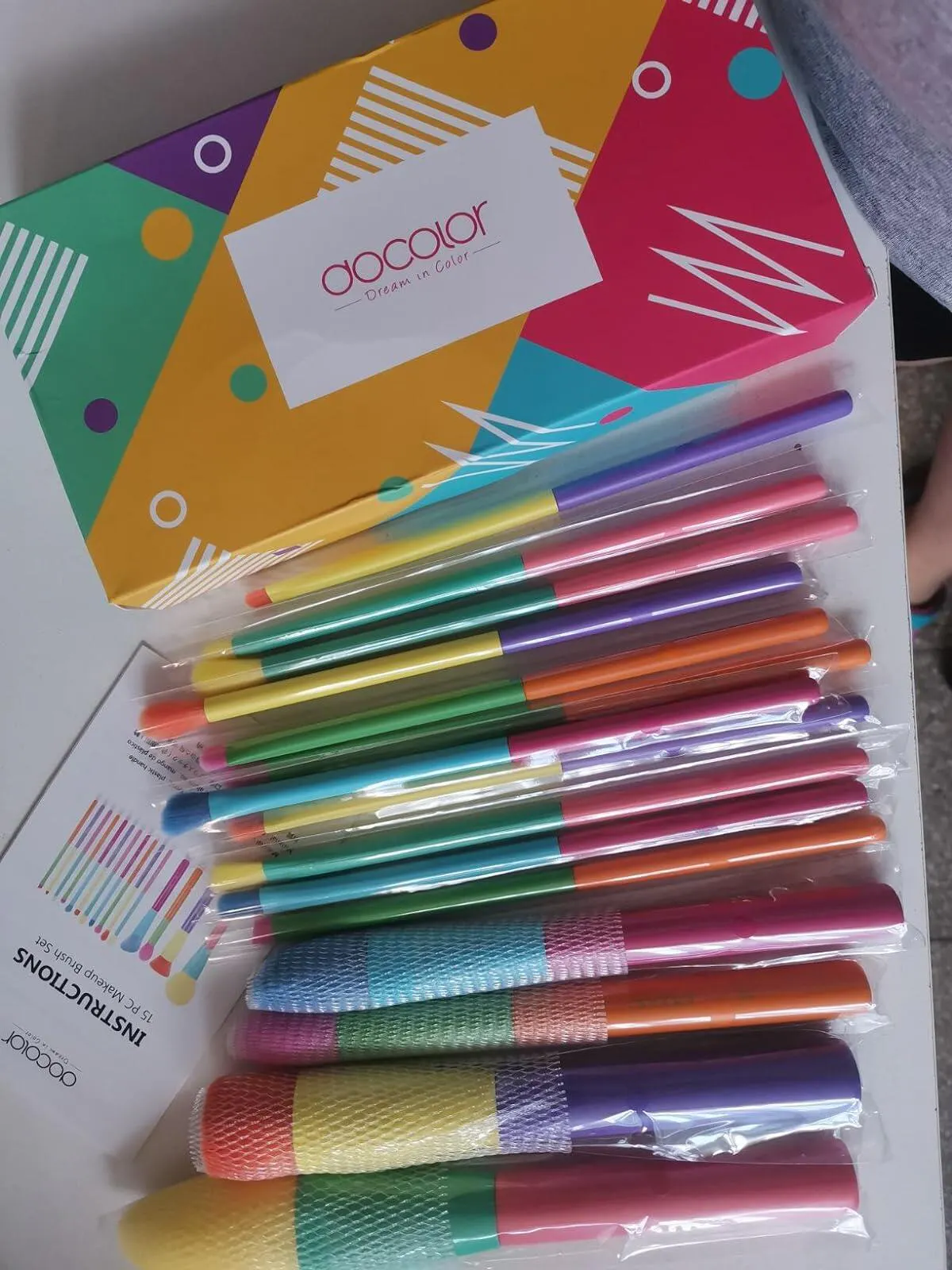 Docolor Cosmetics - makeup brushes - Dream of color makeup brush set ...