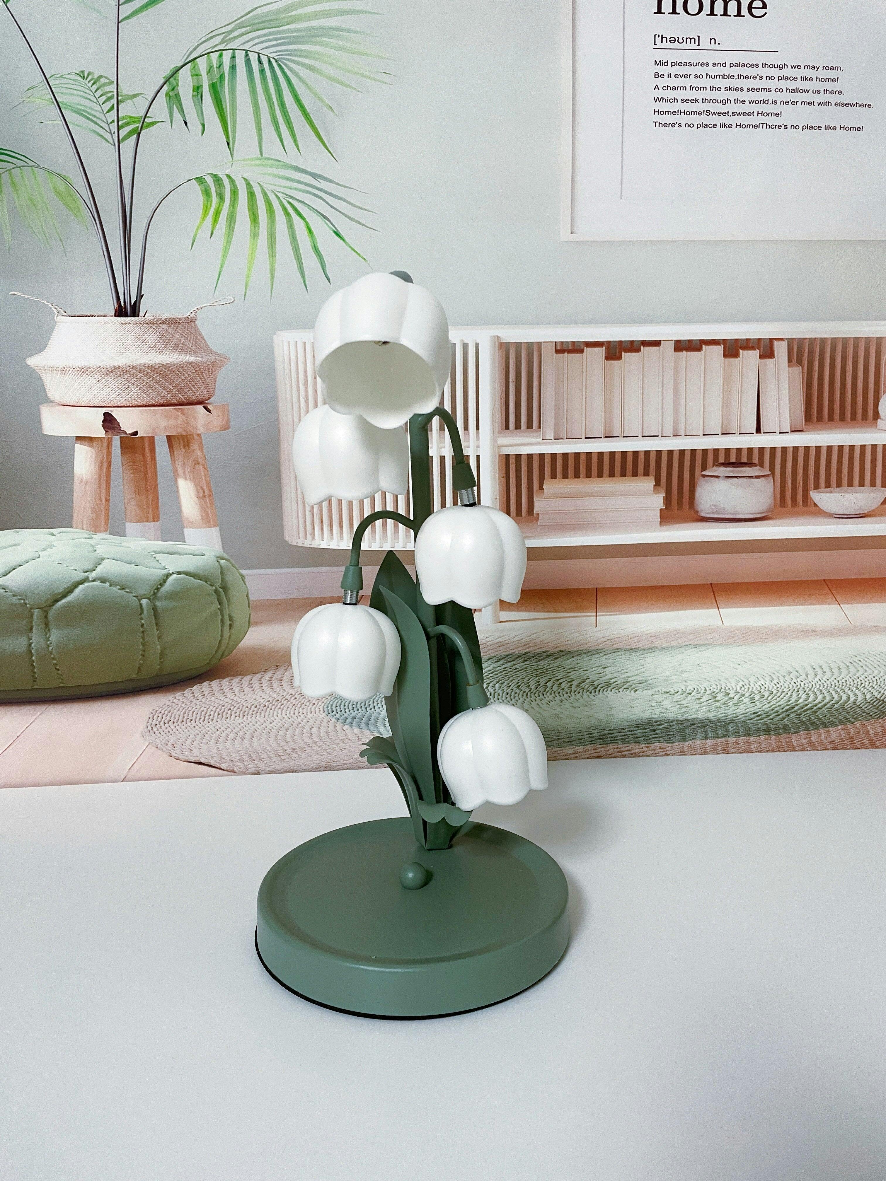 Sara Orchid Table Lamp 7.1″- 14.2″ - Docos