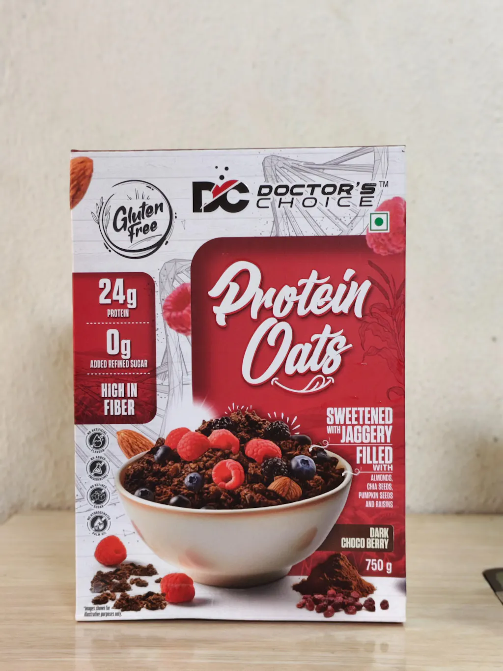 Doctor's Choice Chocolate Protein Oats