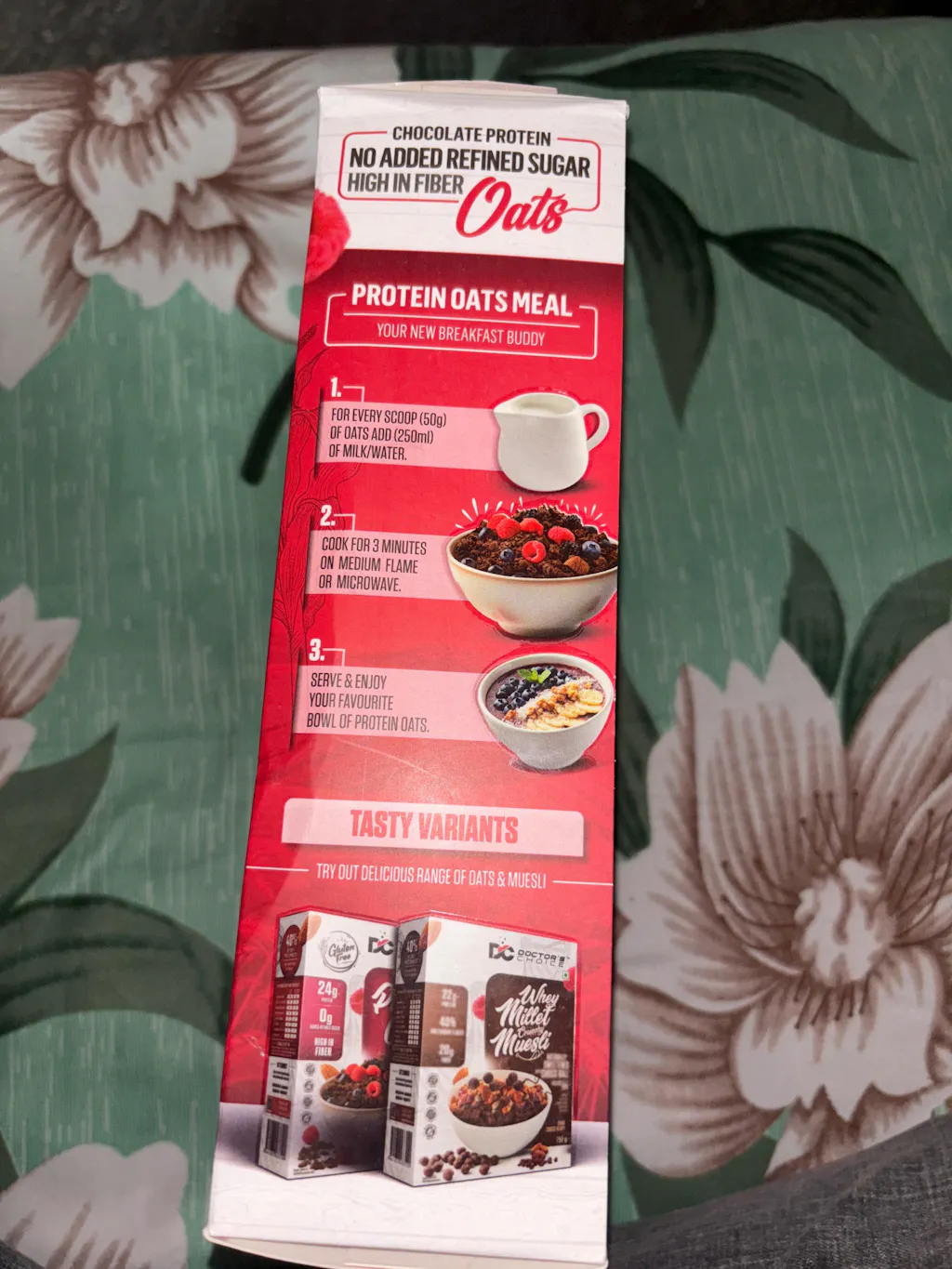 Doctor's Choice Chocolate Protein Oats