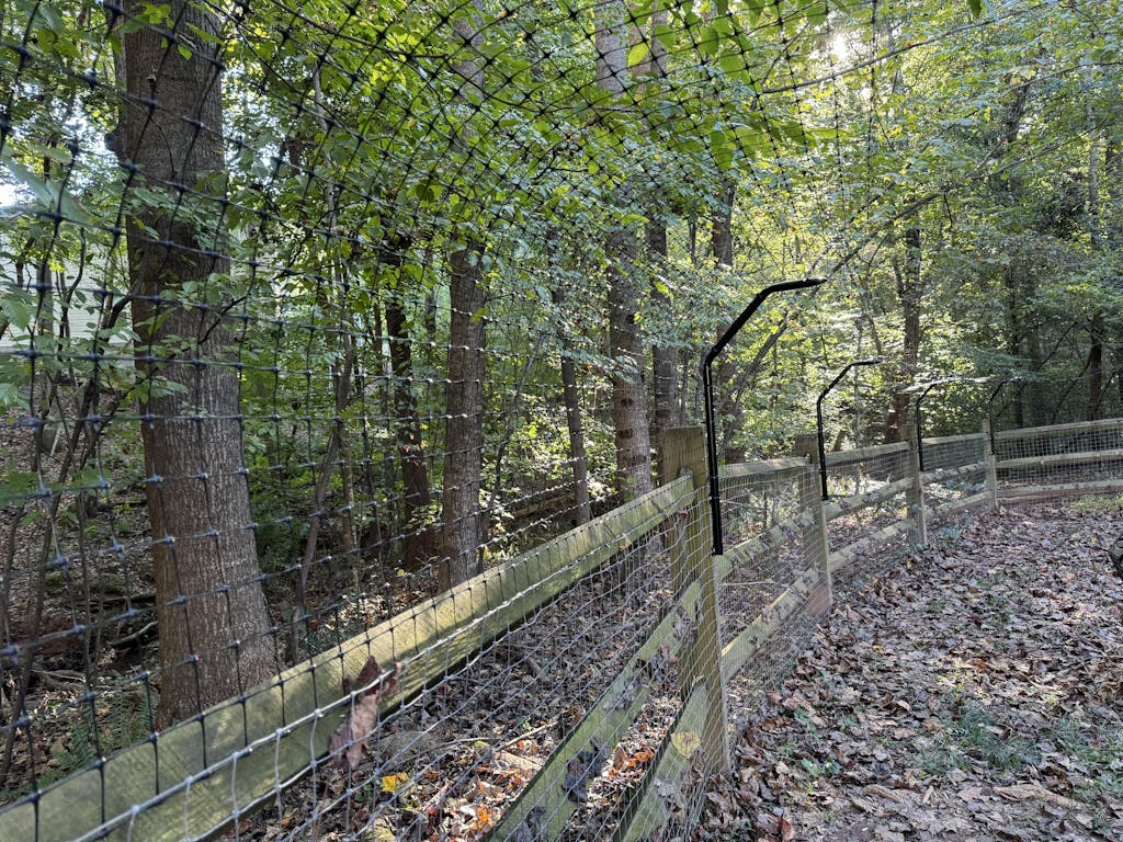 DIY Curved Dog Proof Fence Topper For Houdini Dogs | Dog Proofer