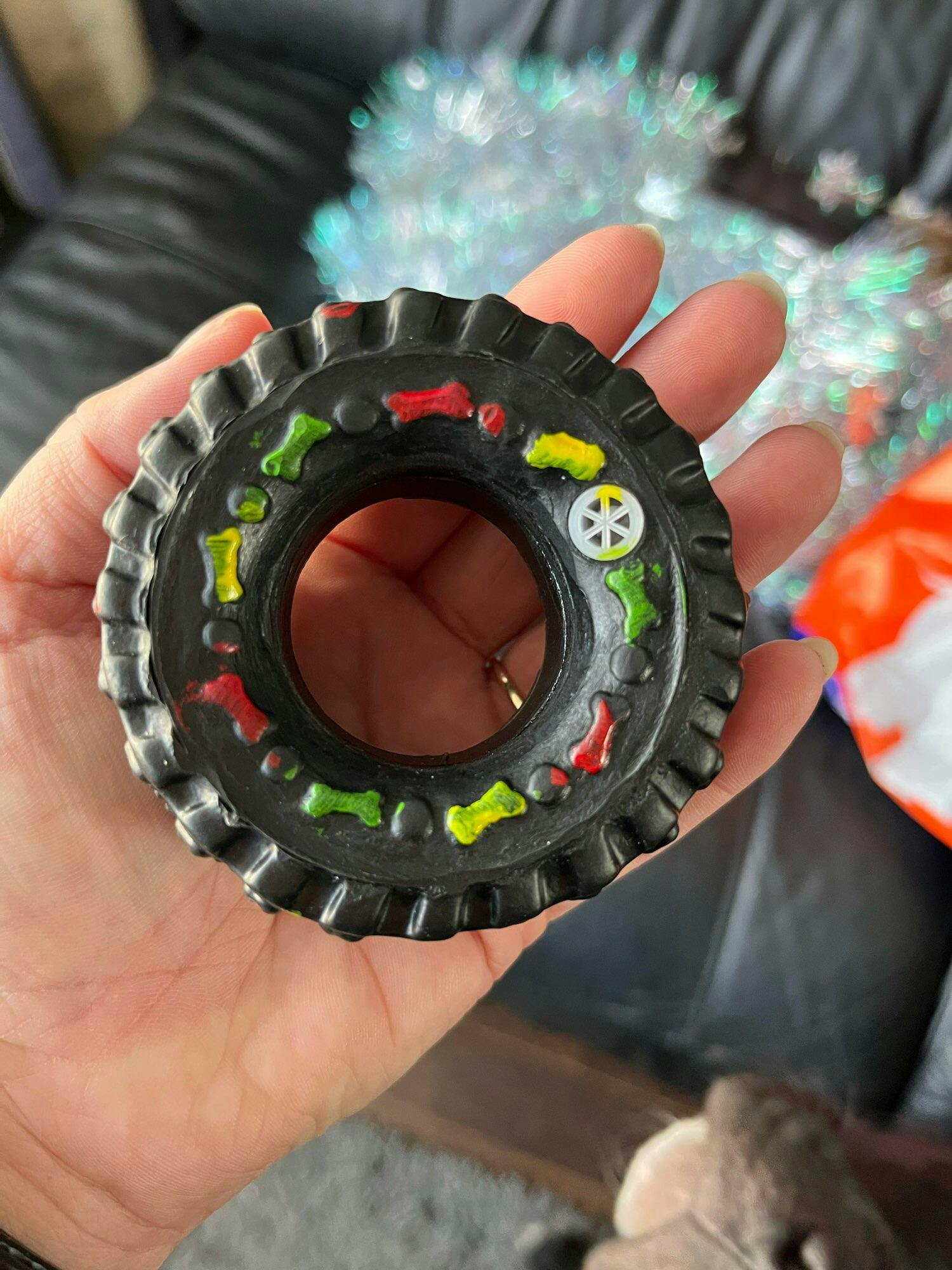 Elastic Mini Tire Toy For Dogs – DogMega.Com