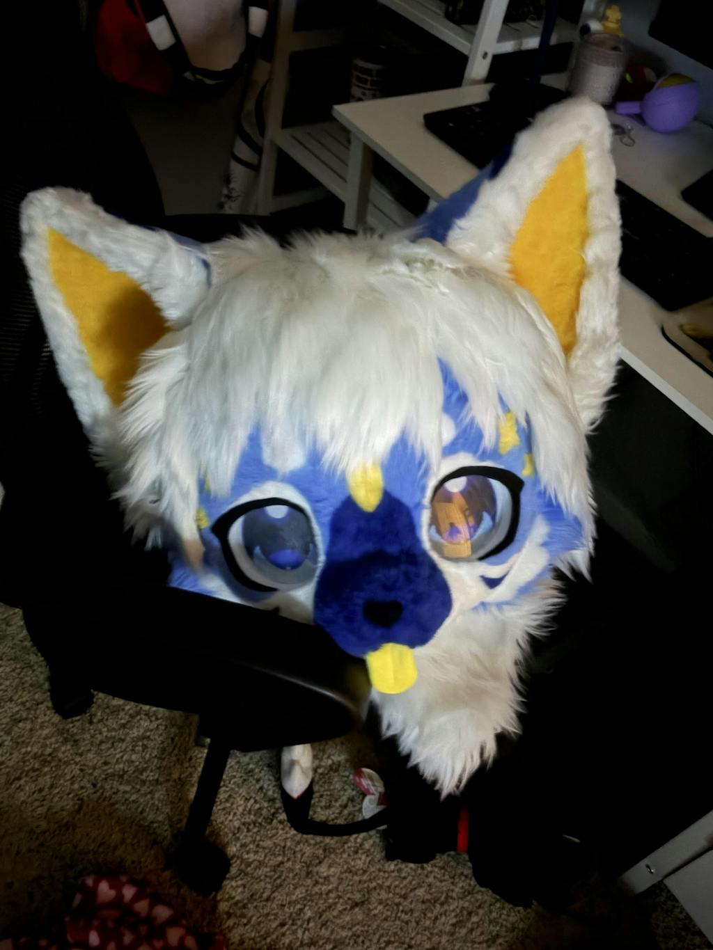 Cool Tricolor Cat Kemono Full Partial Fursuit (Black-Orange-White ...