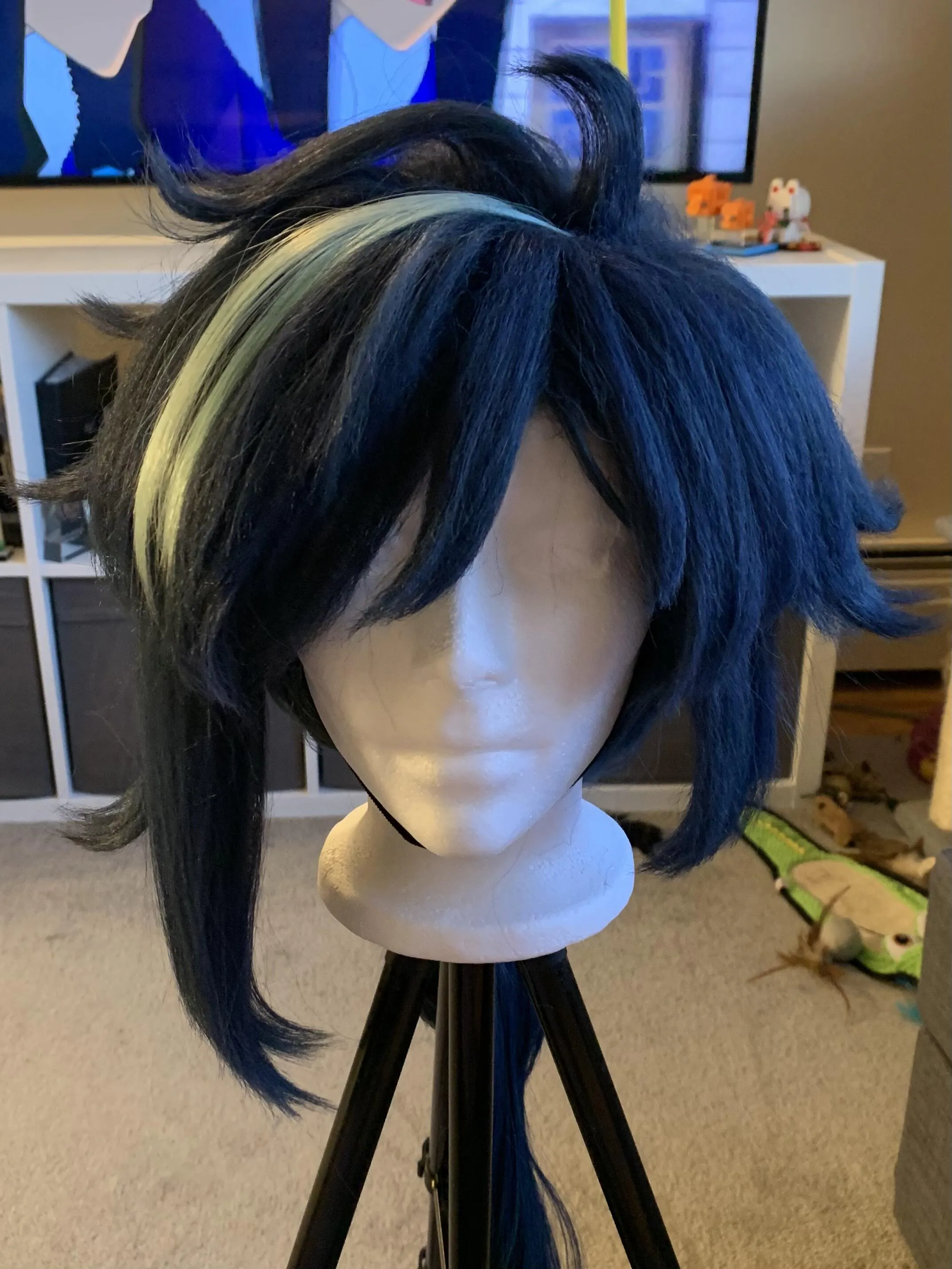 DokiDoki-SR Game Genshin Impact Cosplay Halloween Kaeya Cosplay Wig G ...