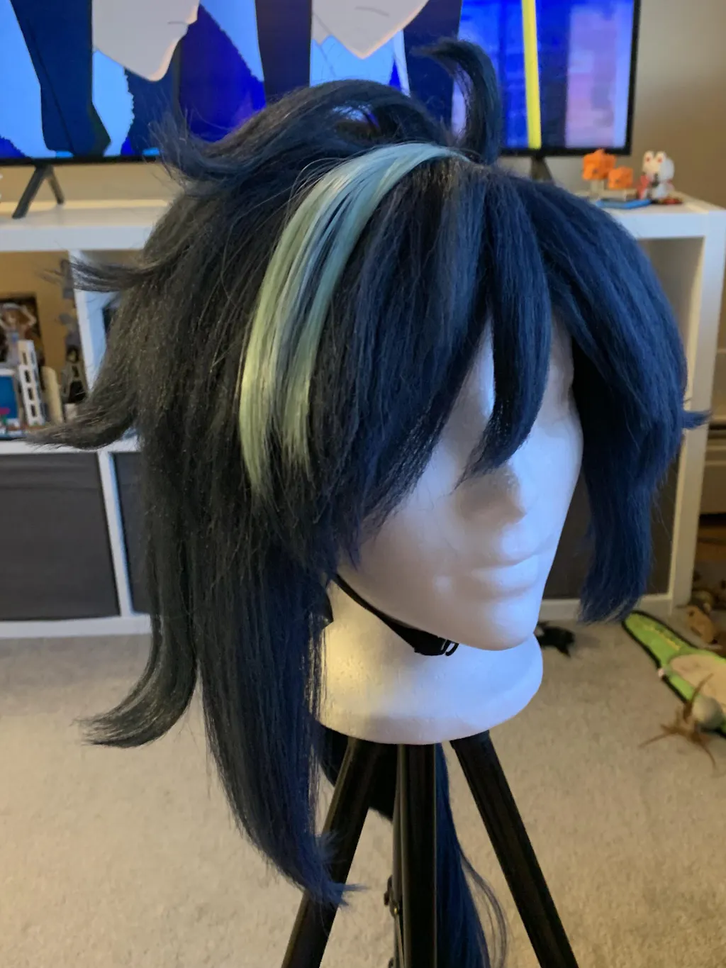 DokiDoki-SR Game Genshin Impact Cosplay Halloween Kaeya Cosplay Wig G ...