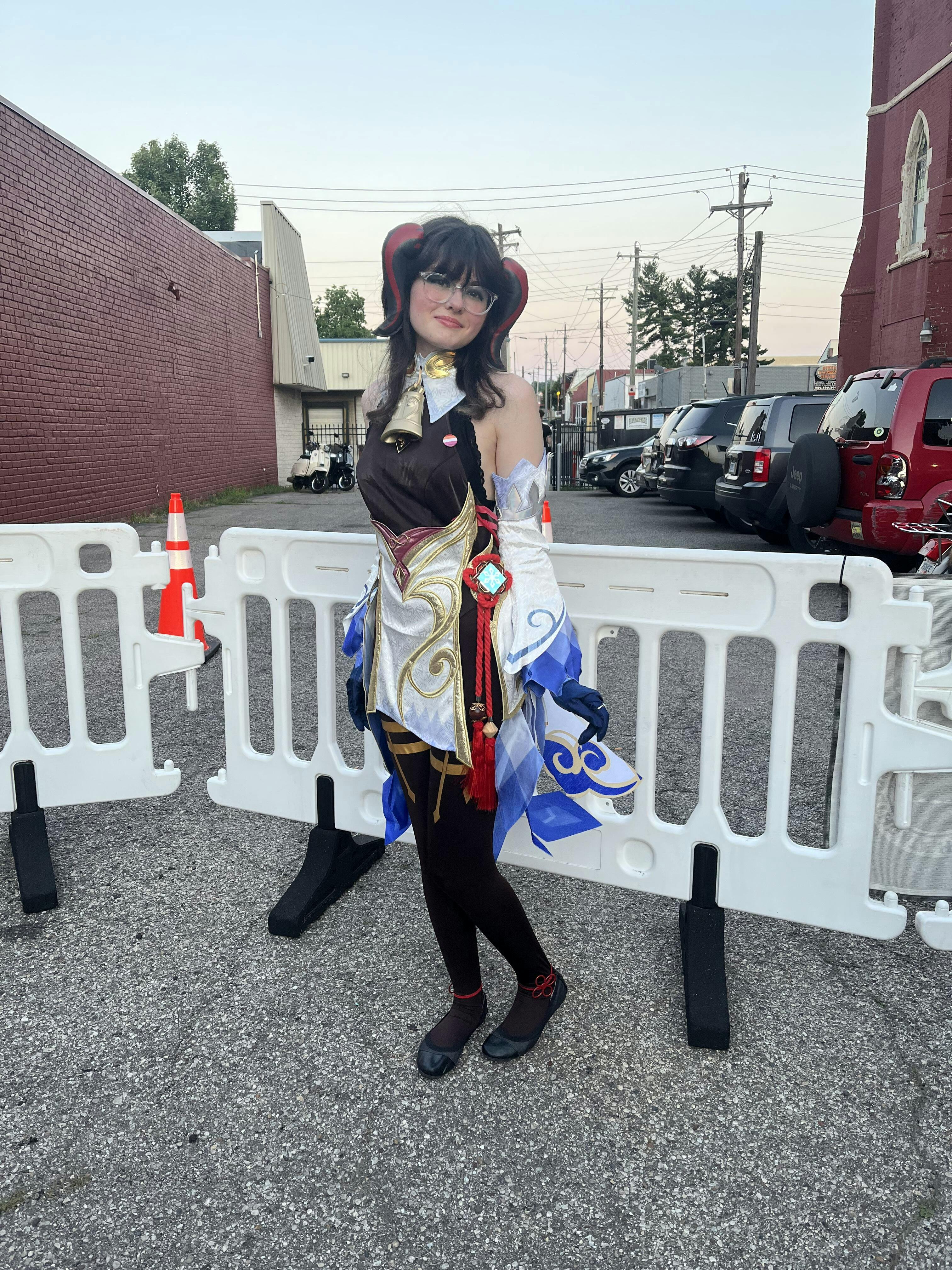 DokiDoki-SR Game Genshin Impact Cosplay Gan Yu Costume Ganyu ...