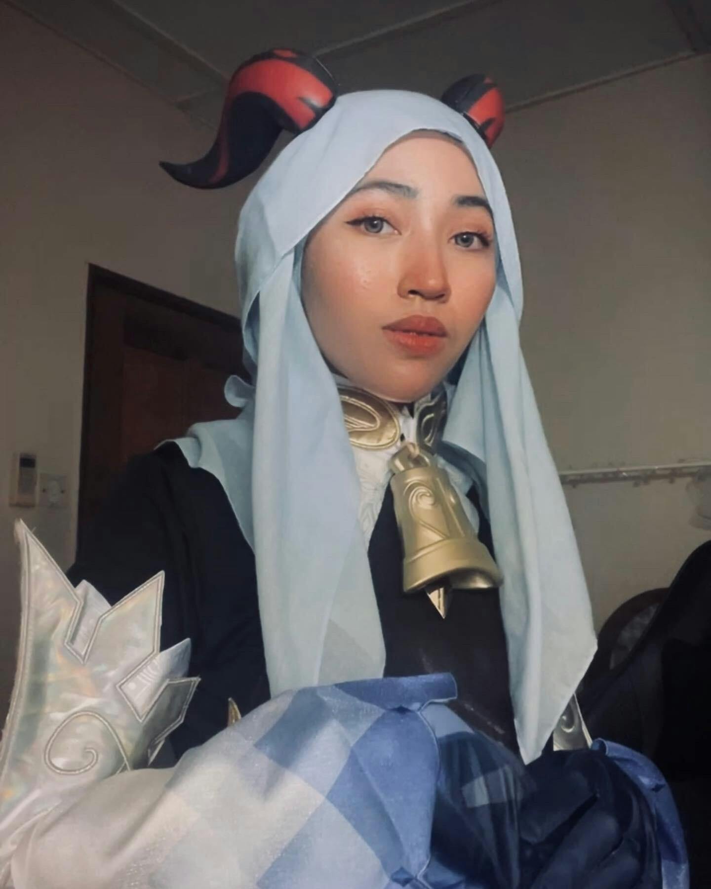 DokiDoki-SR Game Genshin Impact Cosplay Gan Yu Costume Ganyu ...