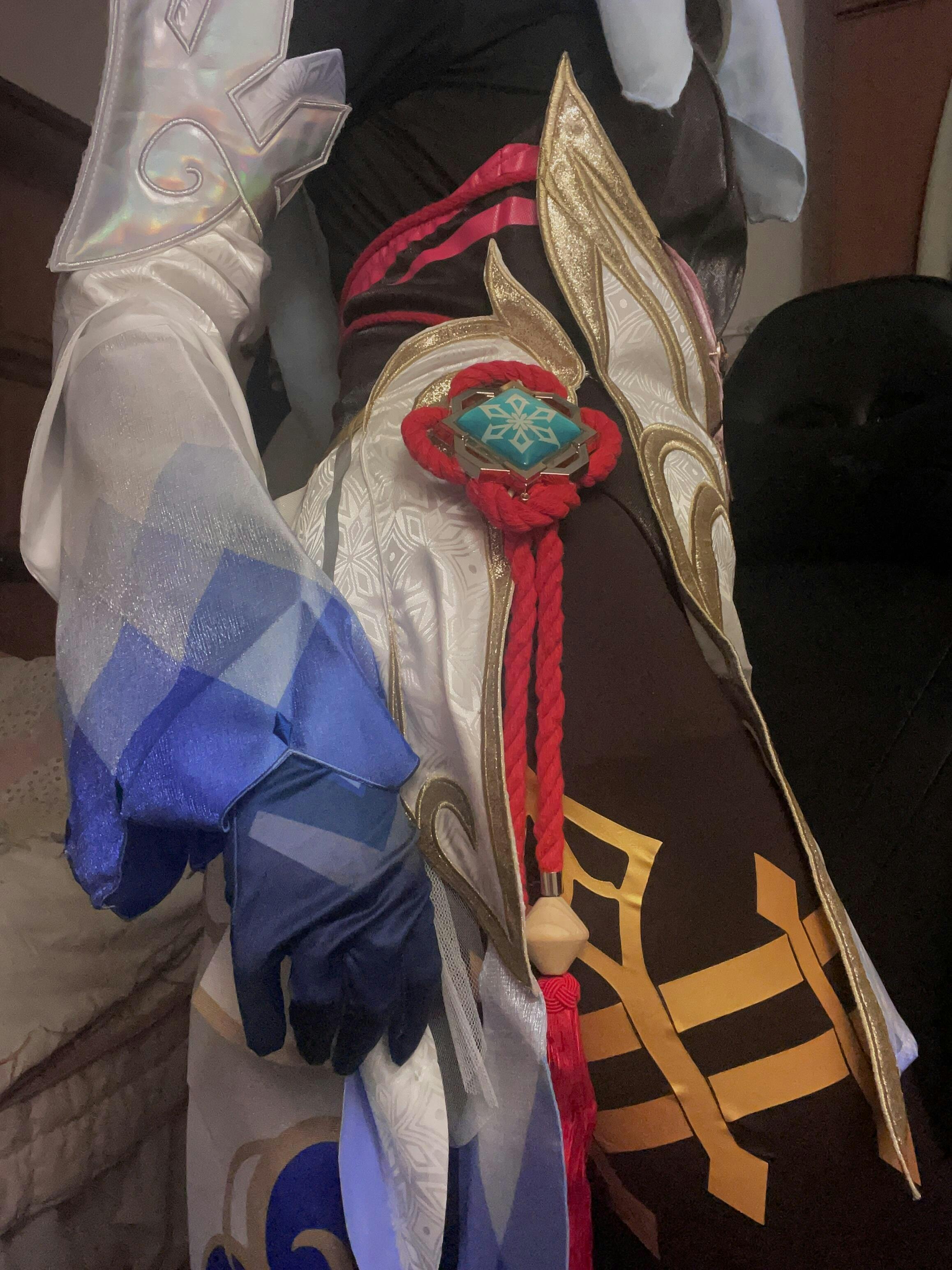 DokiDoki-SR Game Genshin Impact Cosplay Gan Yu Costume Ganyu ...