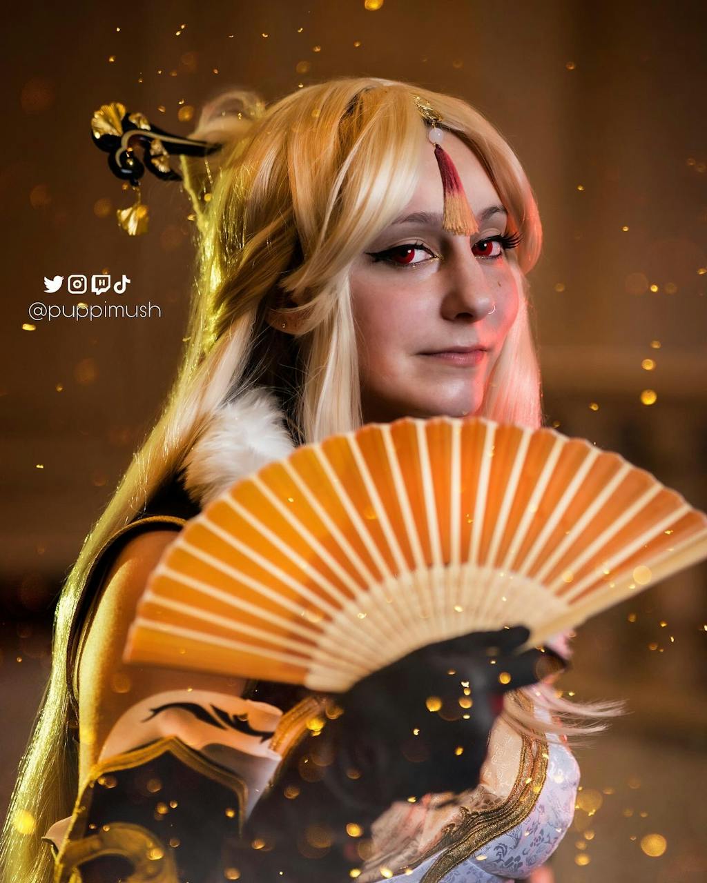 【Ready For Ship】DokiDoki Game Genshin Impact Cosplay Ning Guang Wig Lo ...