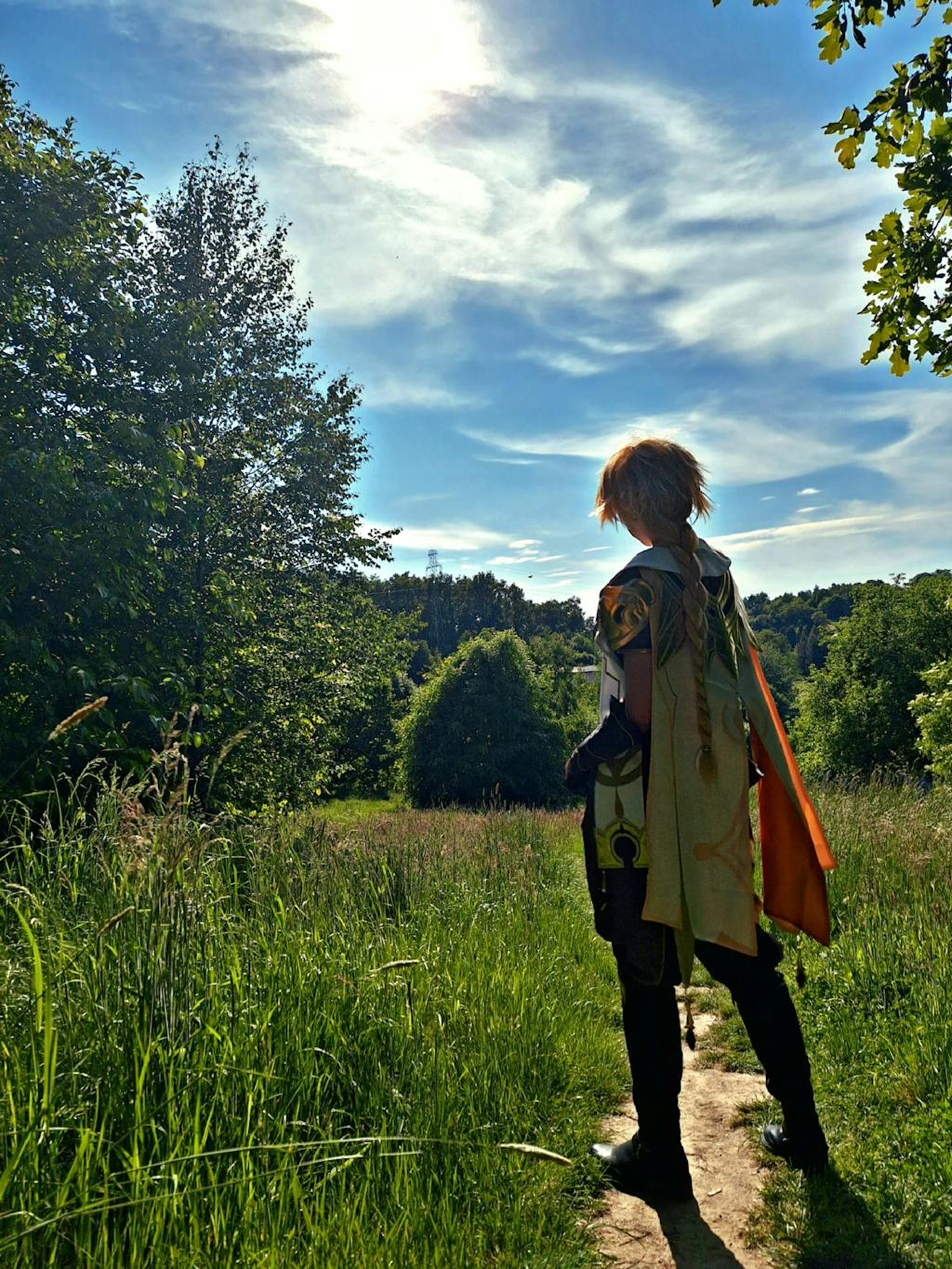 Ready For Ship】DokiDoki-SSR Game Genshin Impact Cosplay Male Travele ...