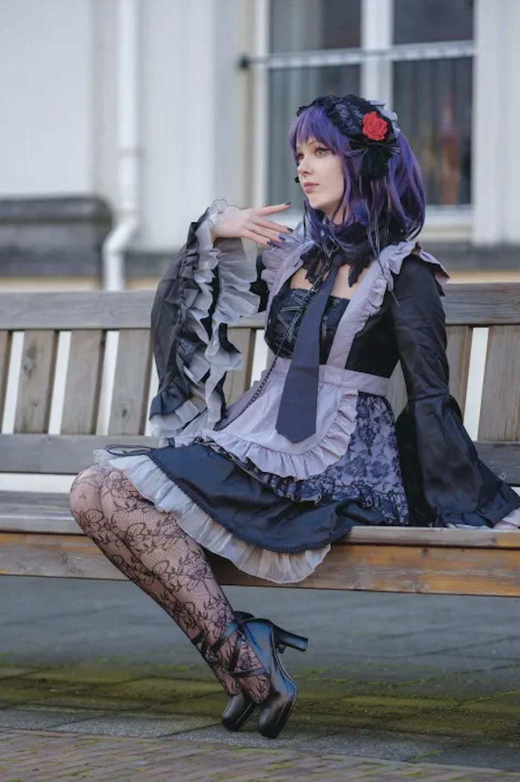 【In Stock】DokiDoki Anime Cosplay Shoes Black – dokidokicosplay