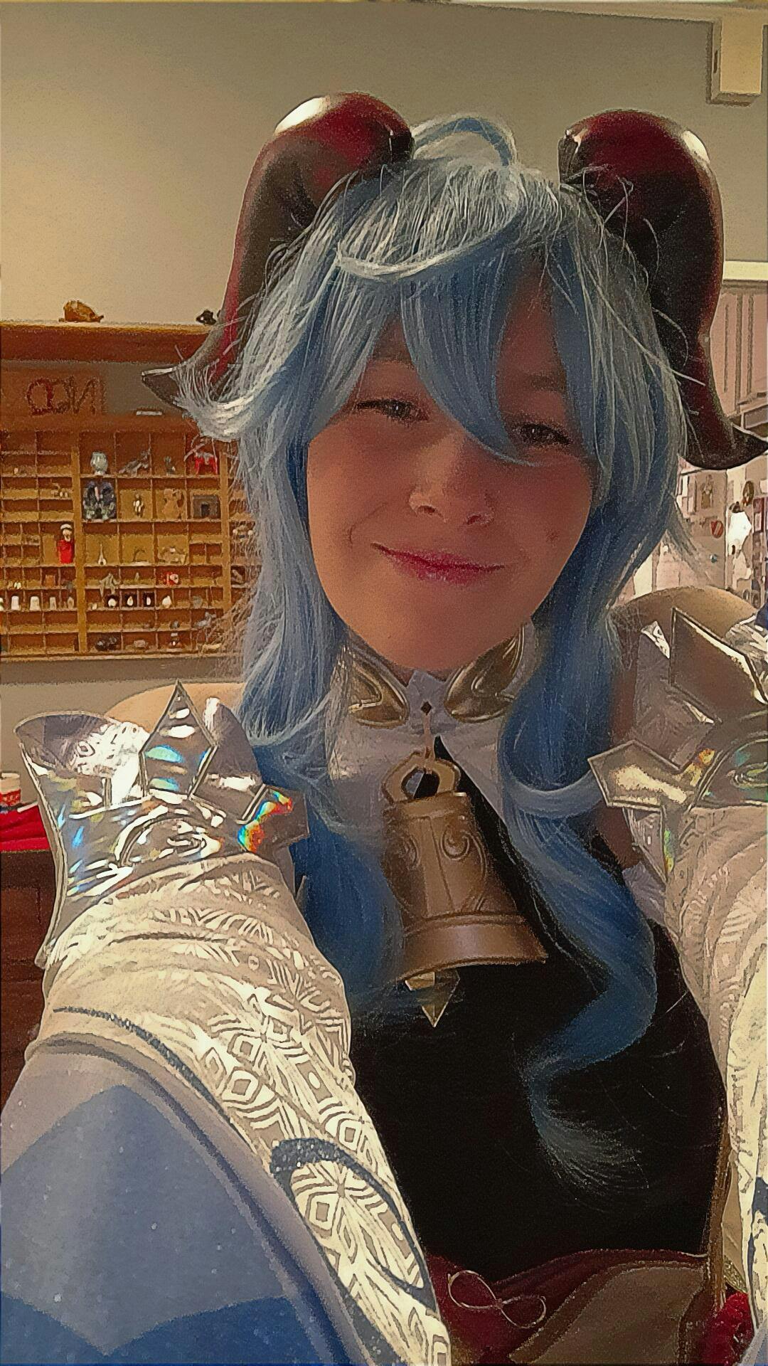 【S/L/XL Ready For Ship】DokiDoki-SR Game Genshin Impact Cosplay Gan Yu ...