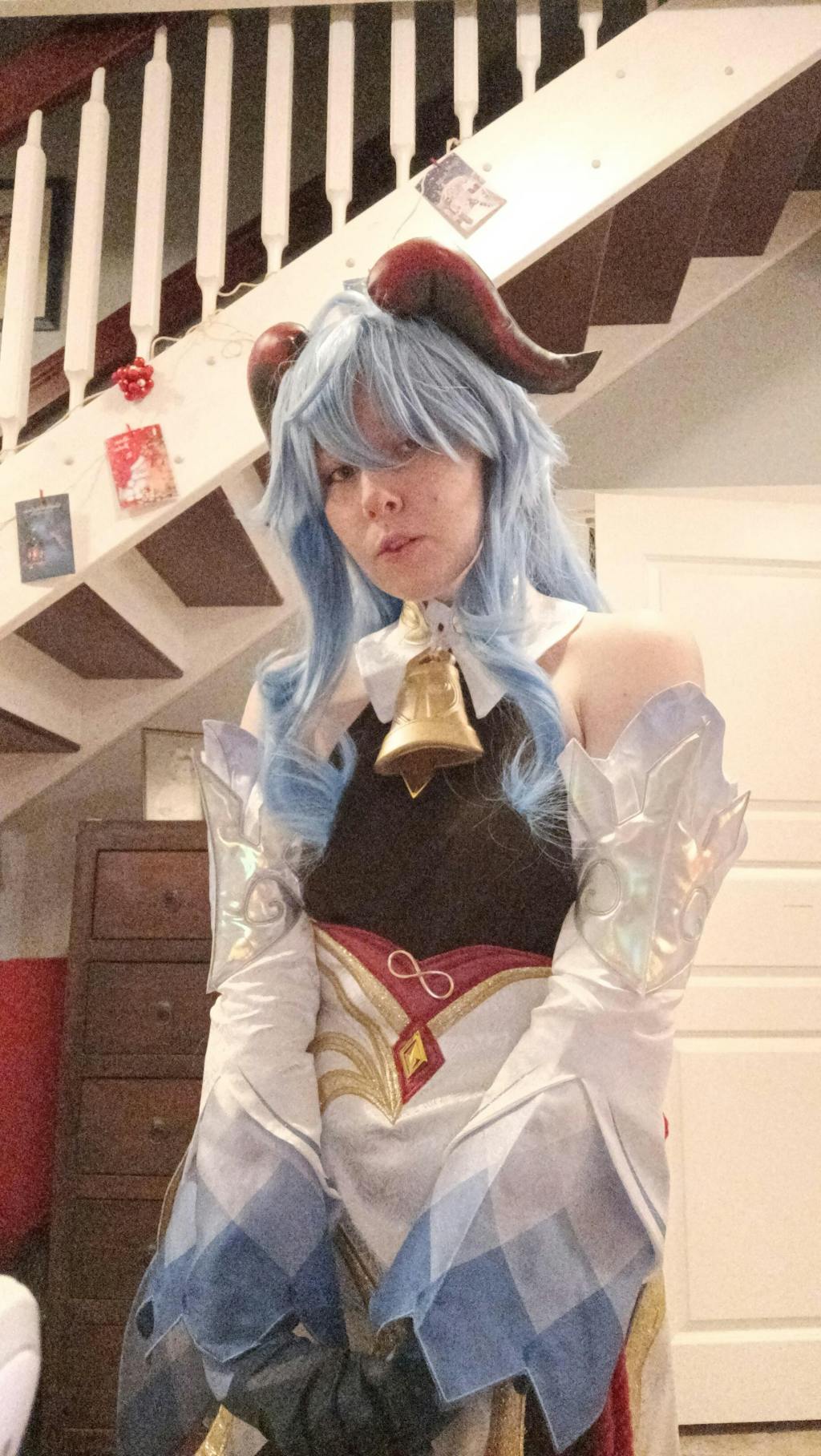 【S/L/XL Ready For Ship】DokiDoki-SR Game Genshin Impact Cosplay Gan Yu ...