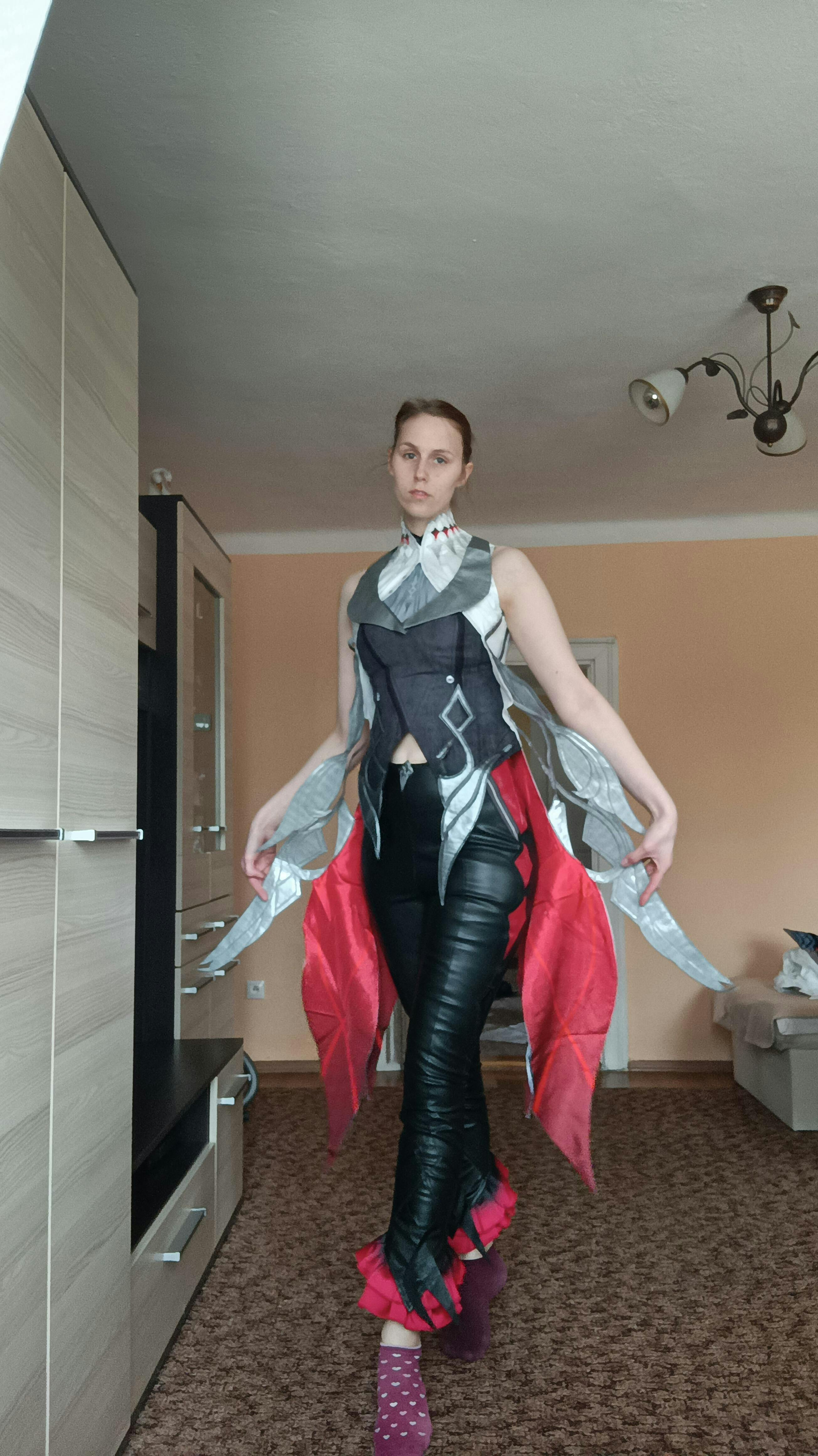 【Size S-2XL】DokiDoki-SR Game Genshin Impact Fontaine Fatui Harbinger C ...