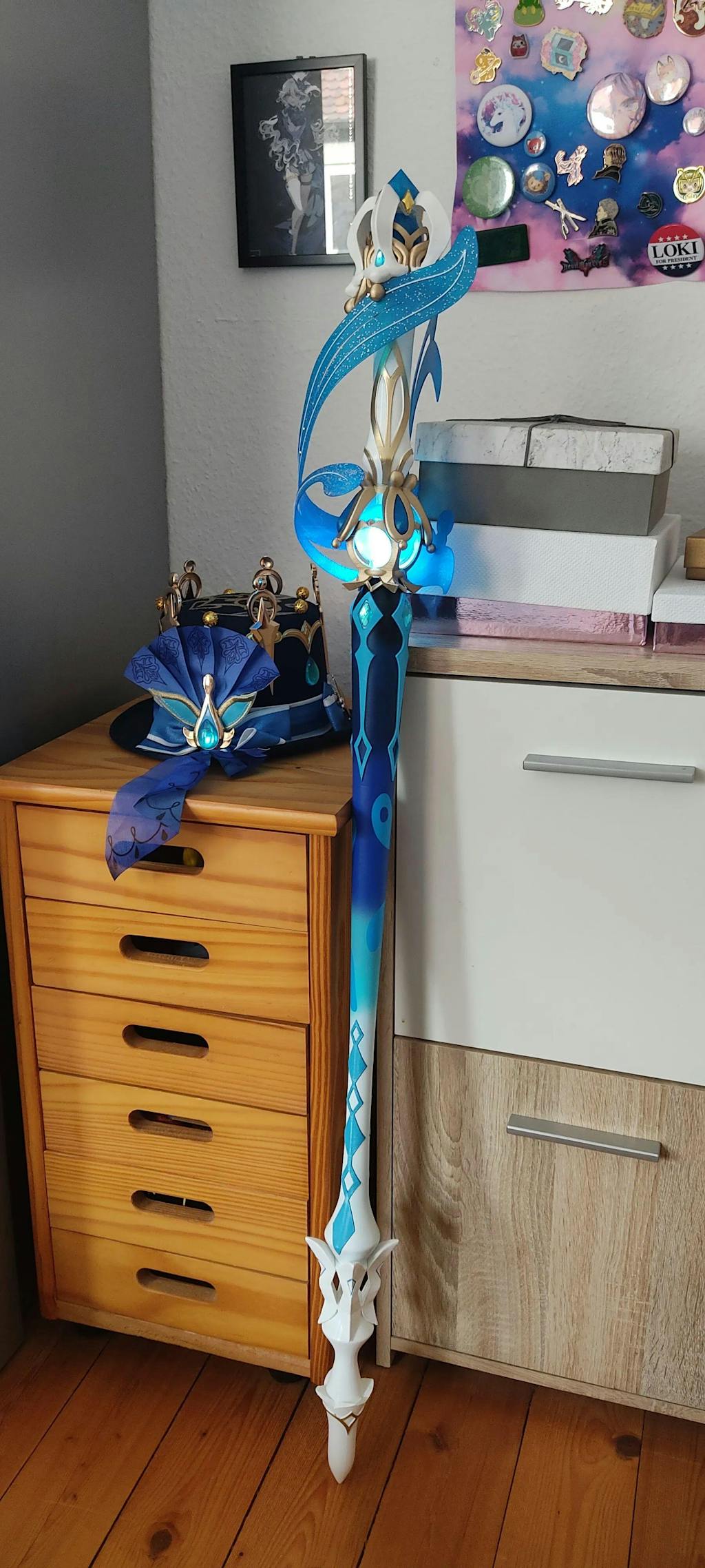 In Stock】DokiDoki Game Genshin Impact Cosplay Furina Sword Prop Sple – dokidokicosplay